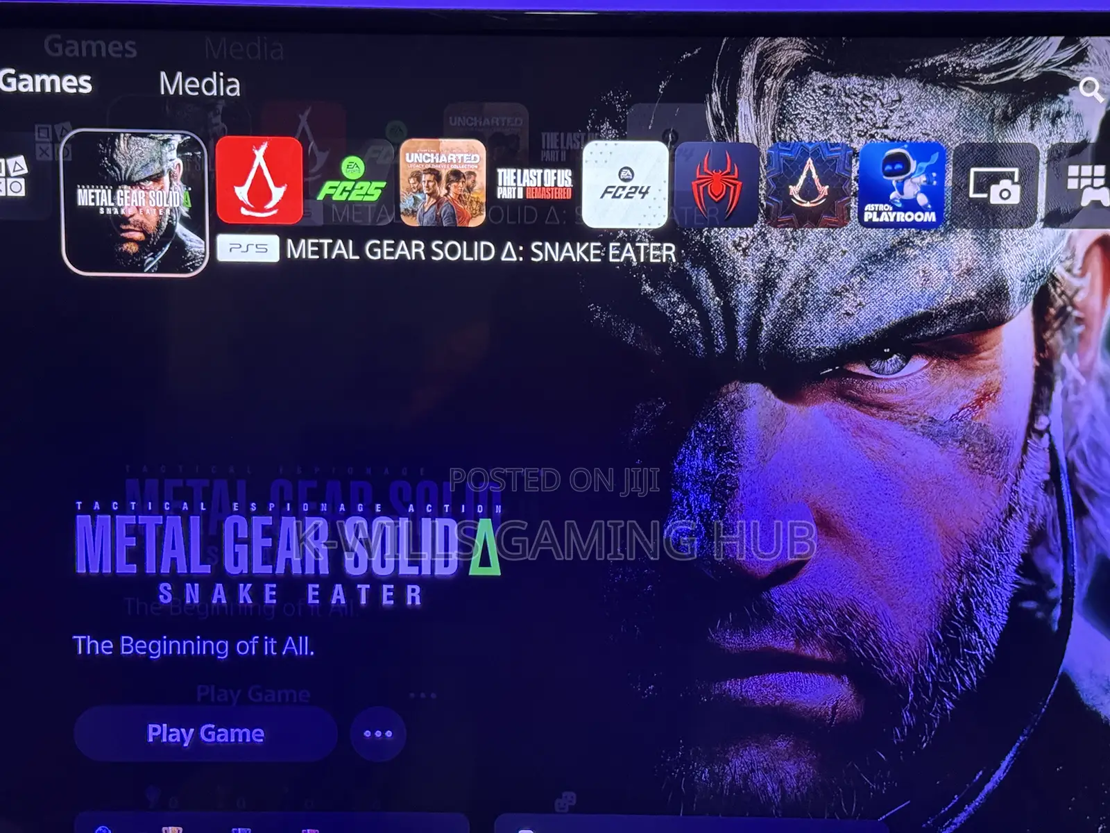 Metal Gear Solid Snake Eater Ps5 Installation in Kumasi Metropolitan ...