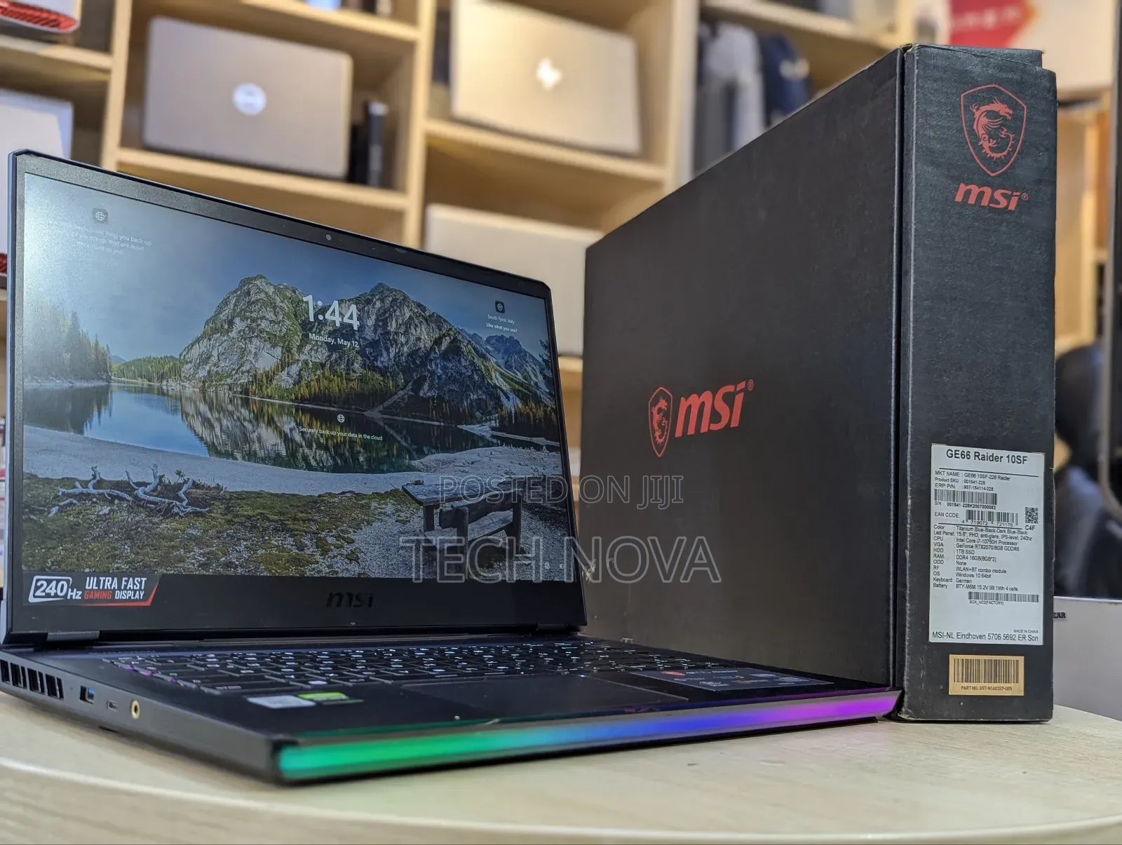 New Laptop MSI GE66 Raider 16GB Intel Core I7 SSD 1T in Lapaz - Laptops ...