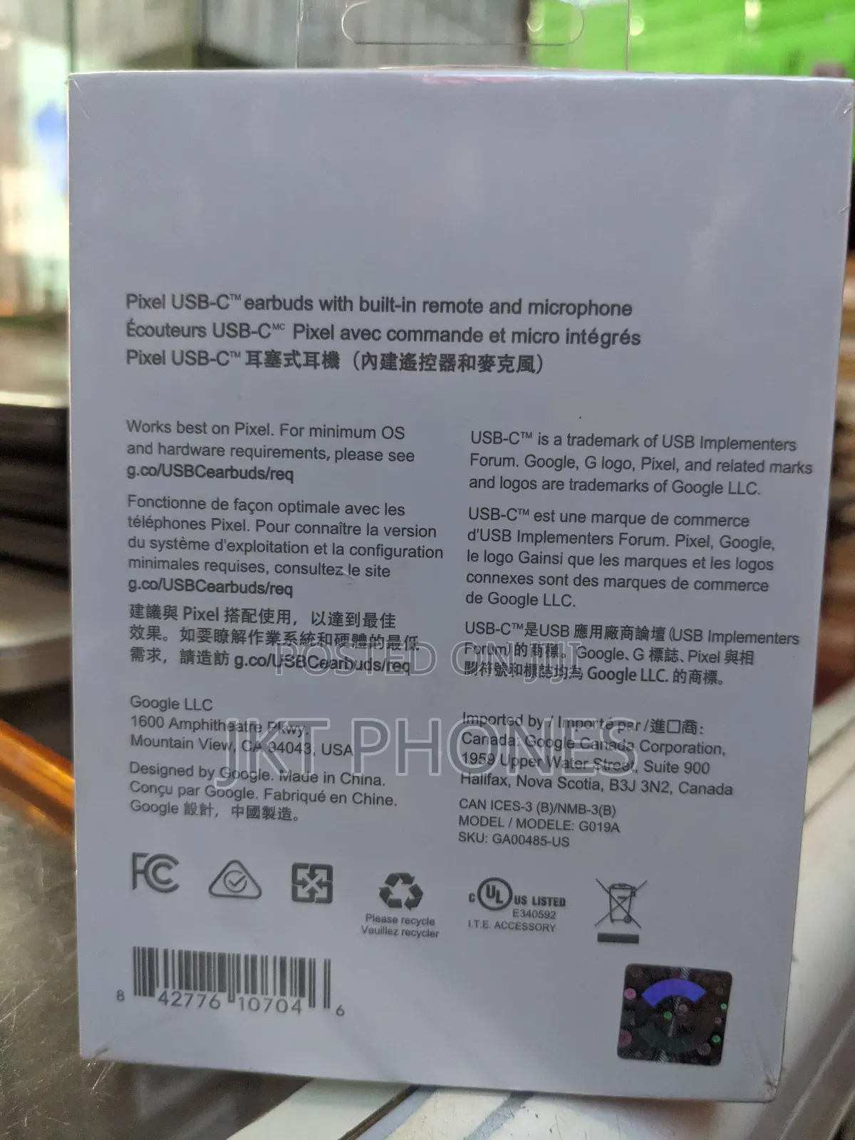 Google Pixel Usb-C Earbuds in Madina - Headphones, Jtk Phones | Jiji.com.gh