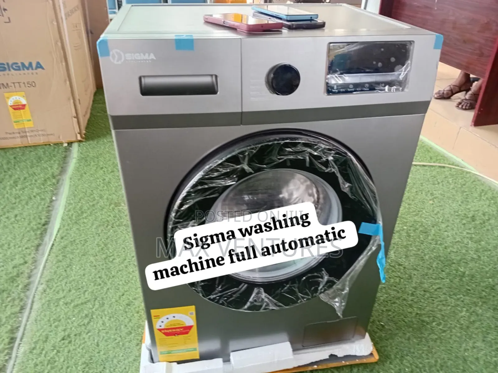 Sigma Fully Automatic Washing Machine -8kg Capacity in Accra ...