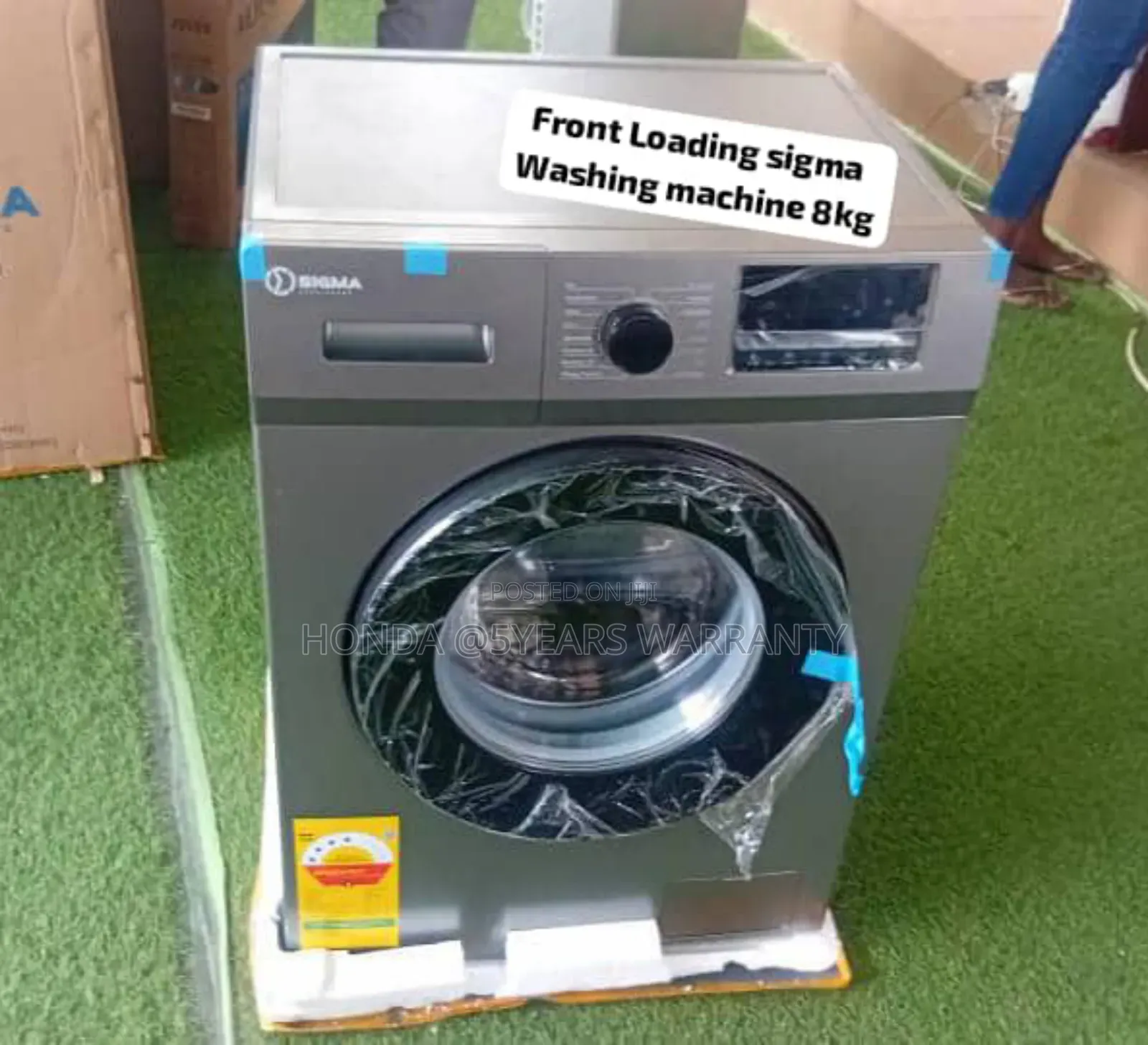 Energy Saving Sigma 8kg Front Load Automatic Washing Machine in Accra ...