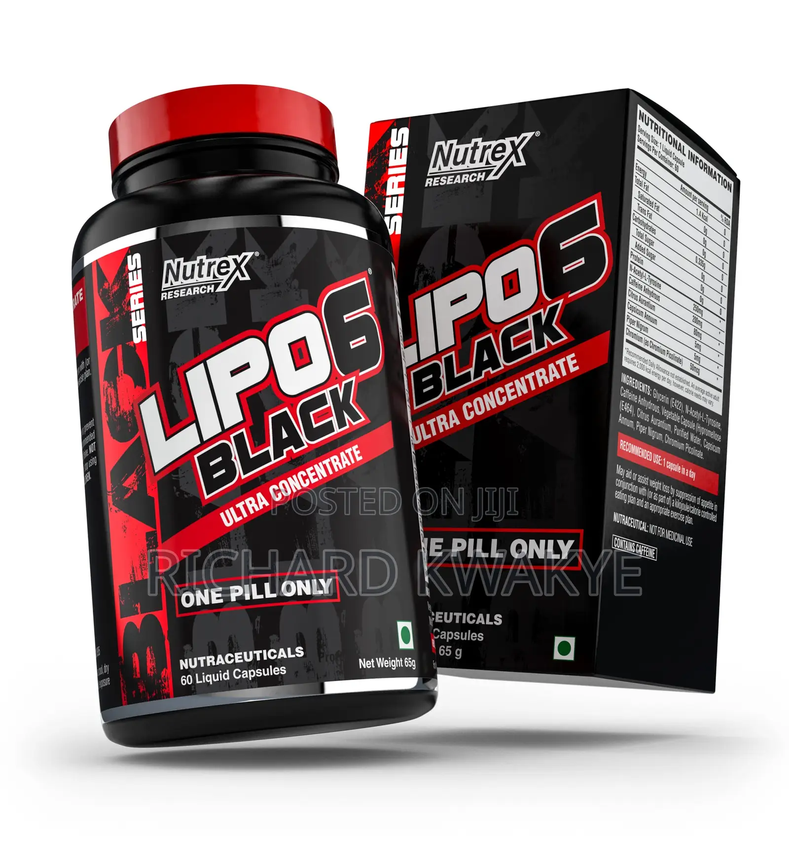 Lipo 6 Fat Blaster Black in Accra Metropolitan - Vitamins & Supplements ...
