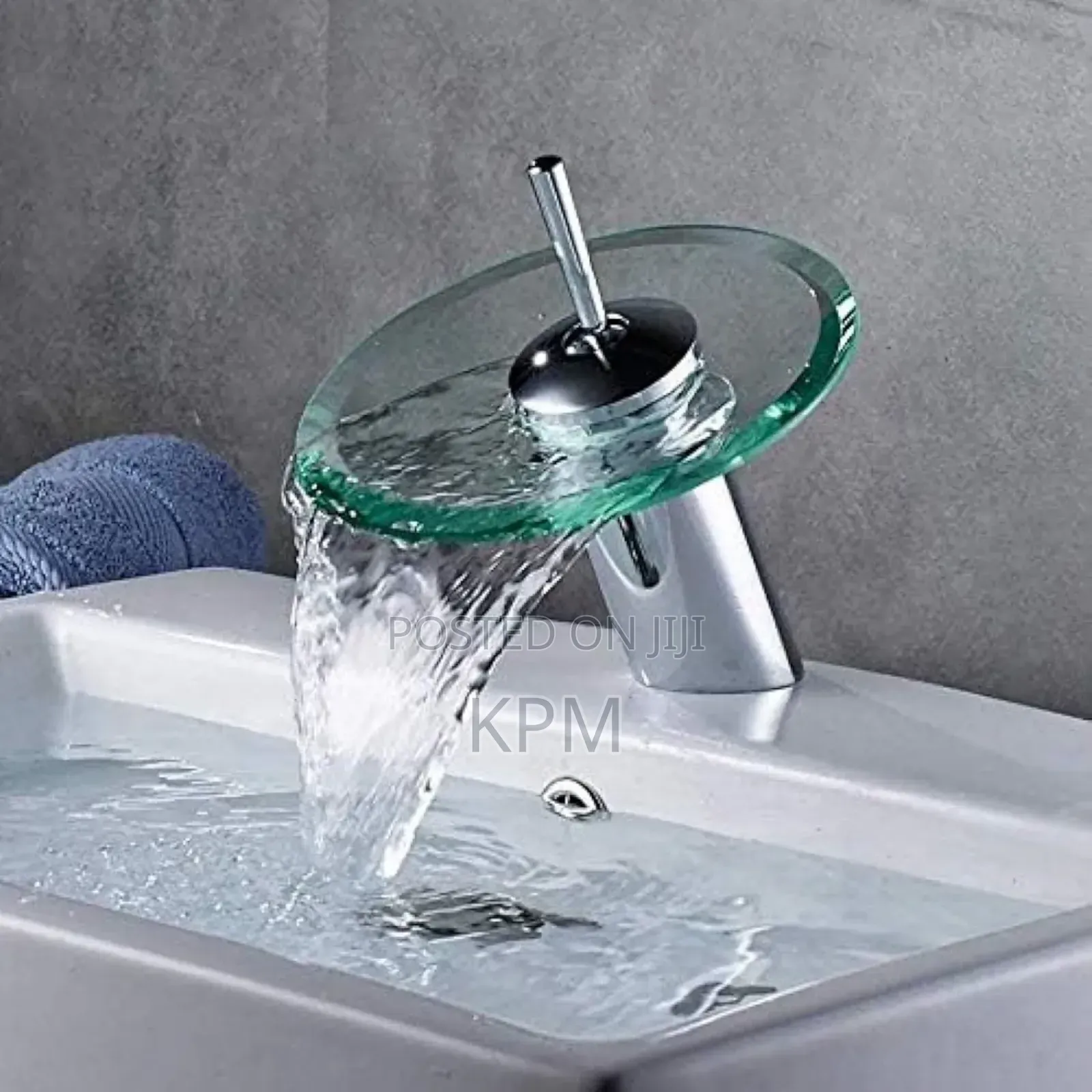 Round Glass Waterfall Basin Tap in Accra Metropolitan - Plumbing ...