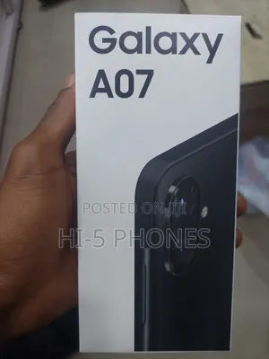 New Samsung Galaxy A07 4G 64 GB Black in Circle - Mobile Phones, Hi-five Phones And Accessories ...