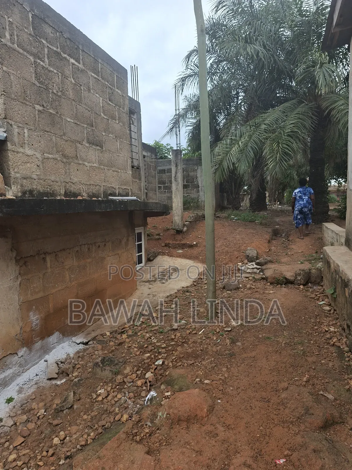 Plot and Uncompleted Story Building in Kumasi Metropolitan - Land ...