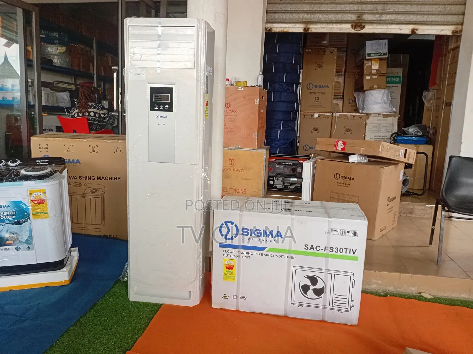 Quiet Efficient Standing Air Conditioning Unit 3.0 Hp Very Quiet in ...