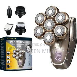 Sokany Sk-396 Seven Floating Razor Head Smoother Beard Trimmer Shaver ...