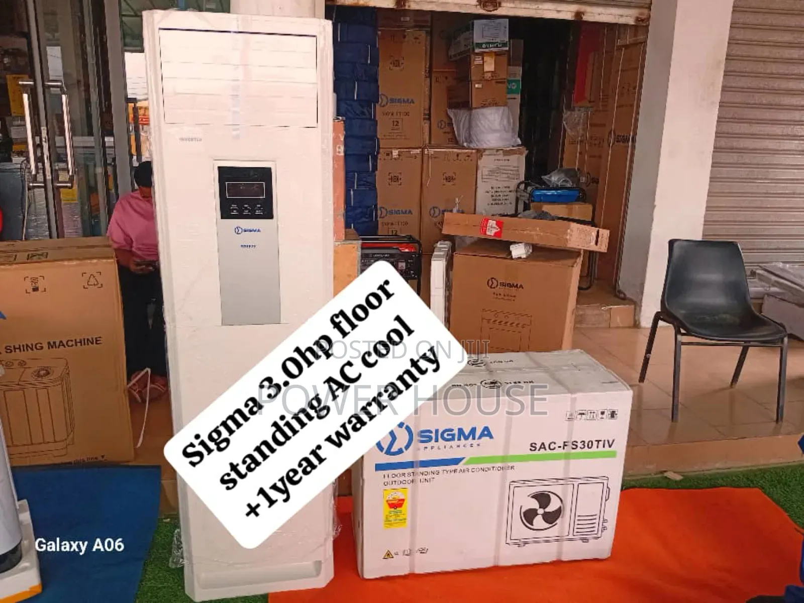 Floor Standing Frost Glow Sigma 3.0hp Ac Sigma 3.0hp Air-Conditioner in ...