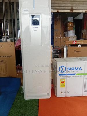 Sleek Tower Design Sigma Appliances Floor Standing Type Air Condition ...
