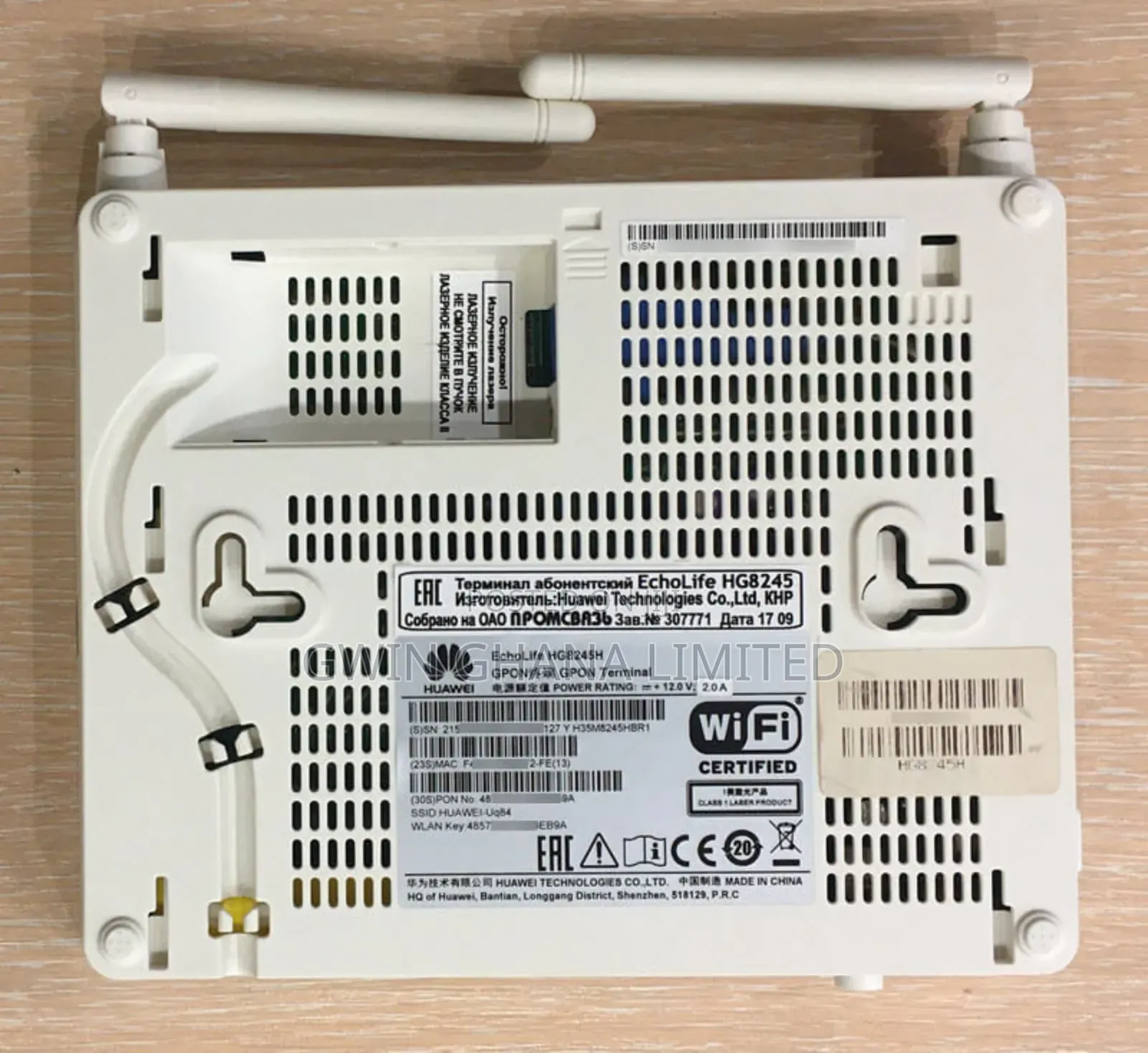 Huawei Hg8245h5 Dual Band Onu 4ge 2tel 2voice 2.4g 5g Ac Wifi 4 Ports. in Gbawe - Networking ...