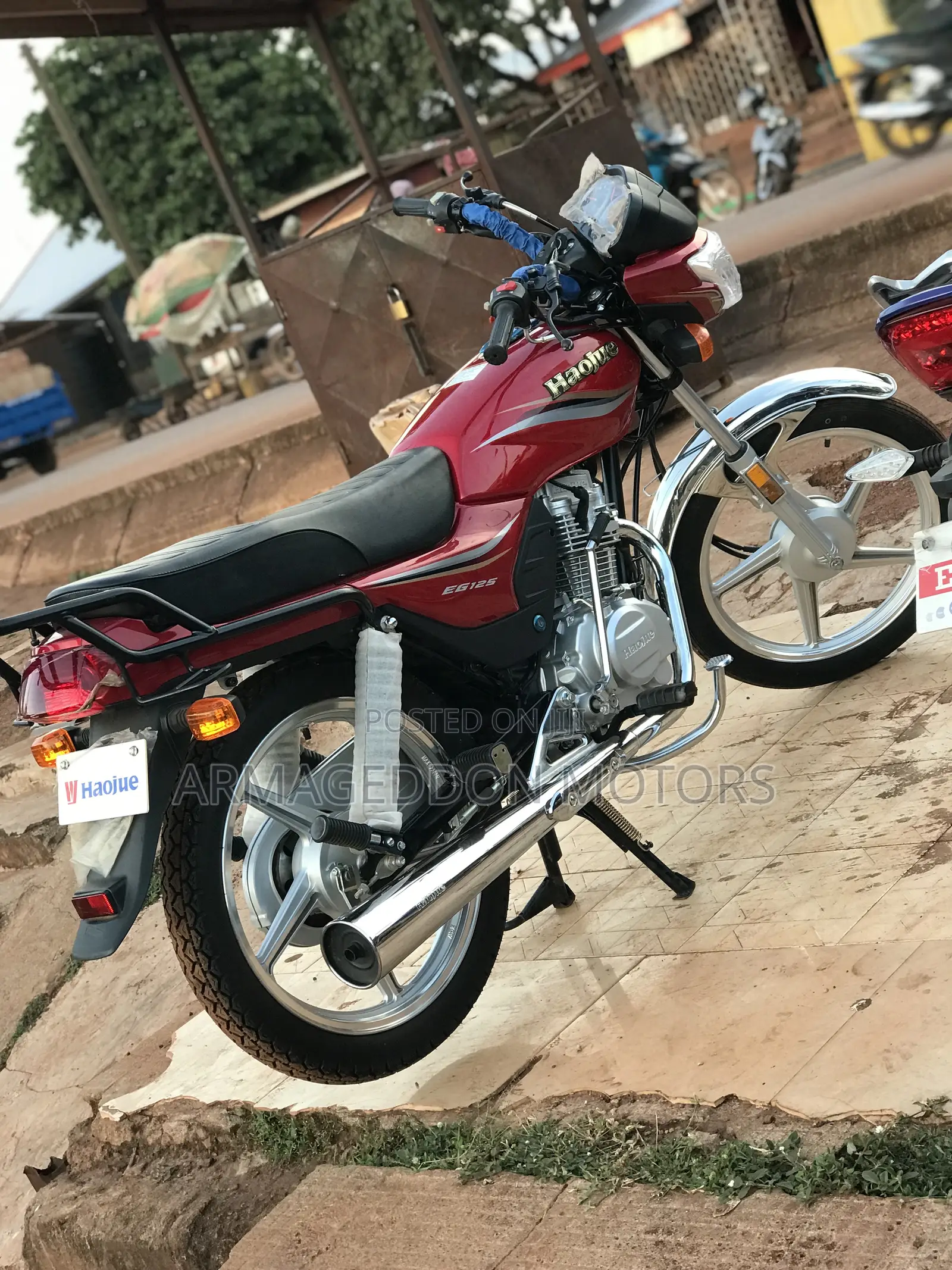 New Haojue EG125/EG125OLD 2021 Red in Tamale Municipal - Motorcycles & Scooters, Armageddon ...