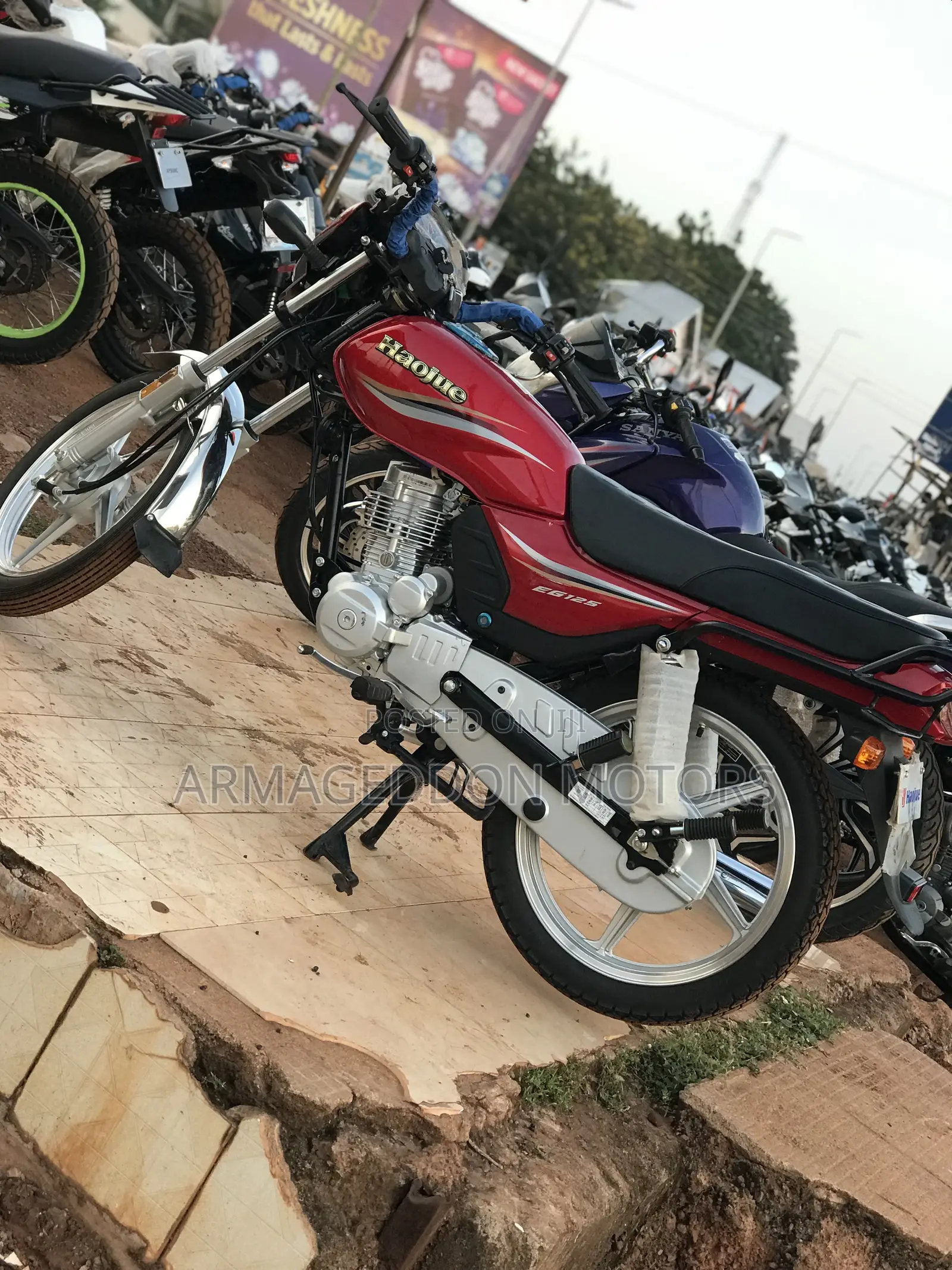 New Haojue EG125/EG125OLD 2021 Red in Tamale Municipal - Motorcycles & Scooters, Armageddon ...