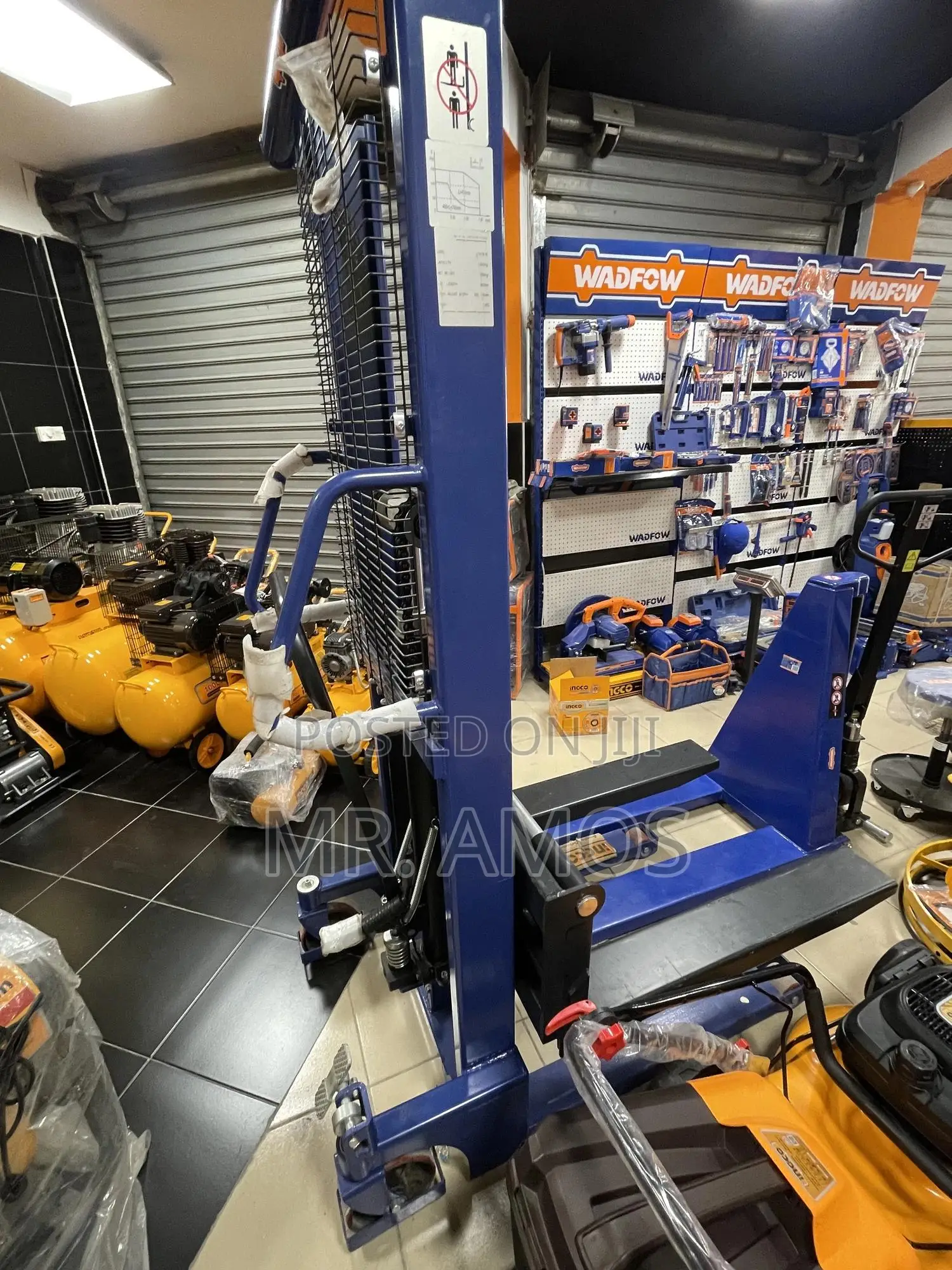 1500kg Manual Forklift Stacker Truck/Trolley - Wnk1r15 in Accra ...