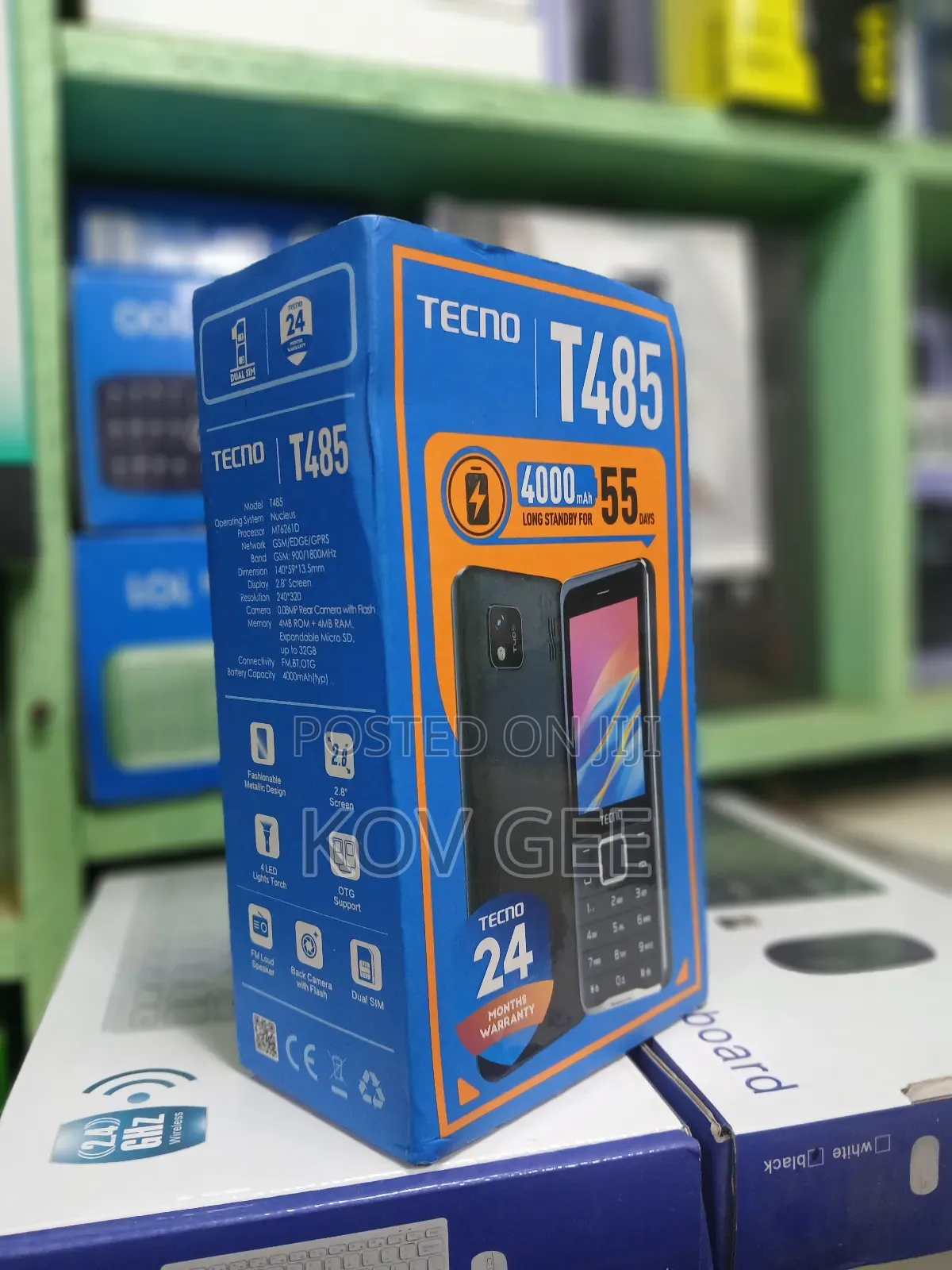 New Tecno T485 Black in Tema Metropolitan - Mobile Phones, Kov Gee ...