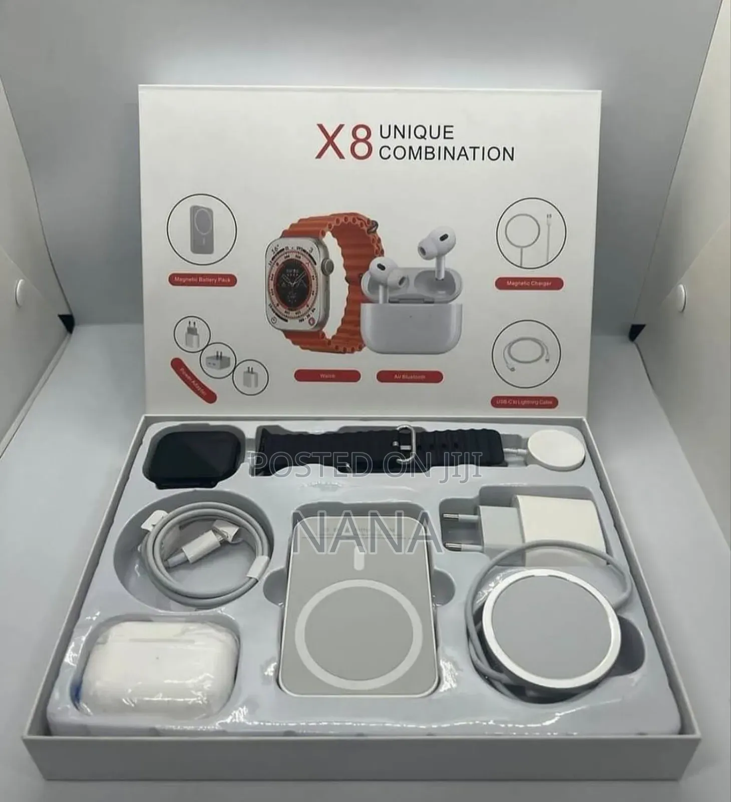 X8 Unique Combination Smartwatch 11111 in Tema Metropolitan - Smart ...