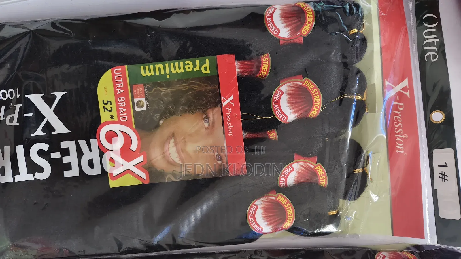 Expression 6-in-1 Pack Pre-Streched,Suitable for Braids,Crochets,Etc in ...