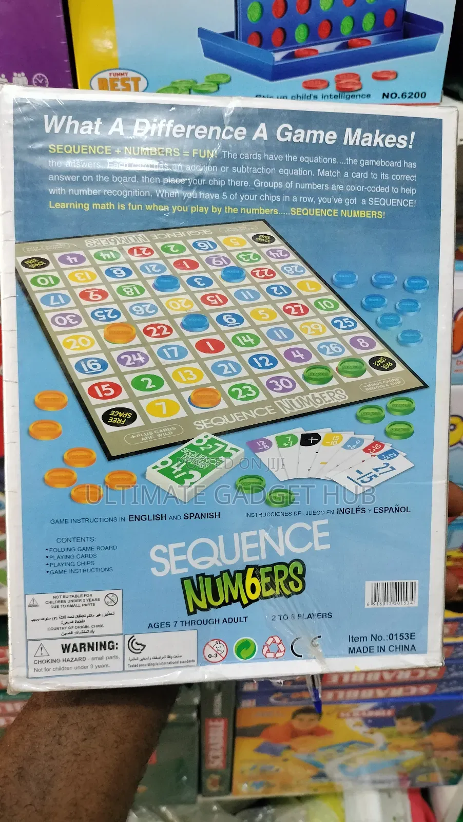 Sequence Number Board Game in Accra Metropolitan - Books & Table Games ...