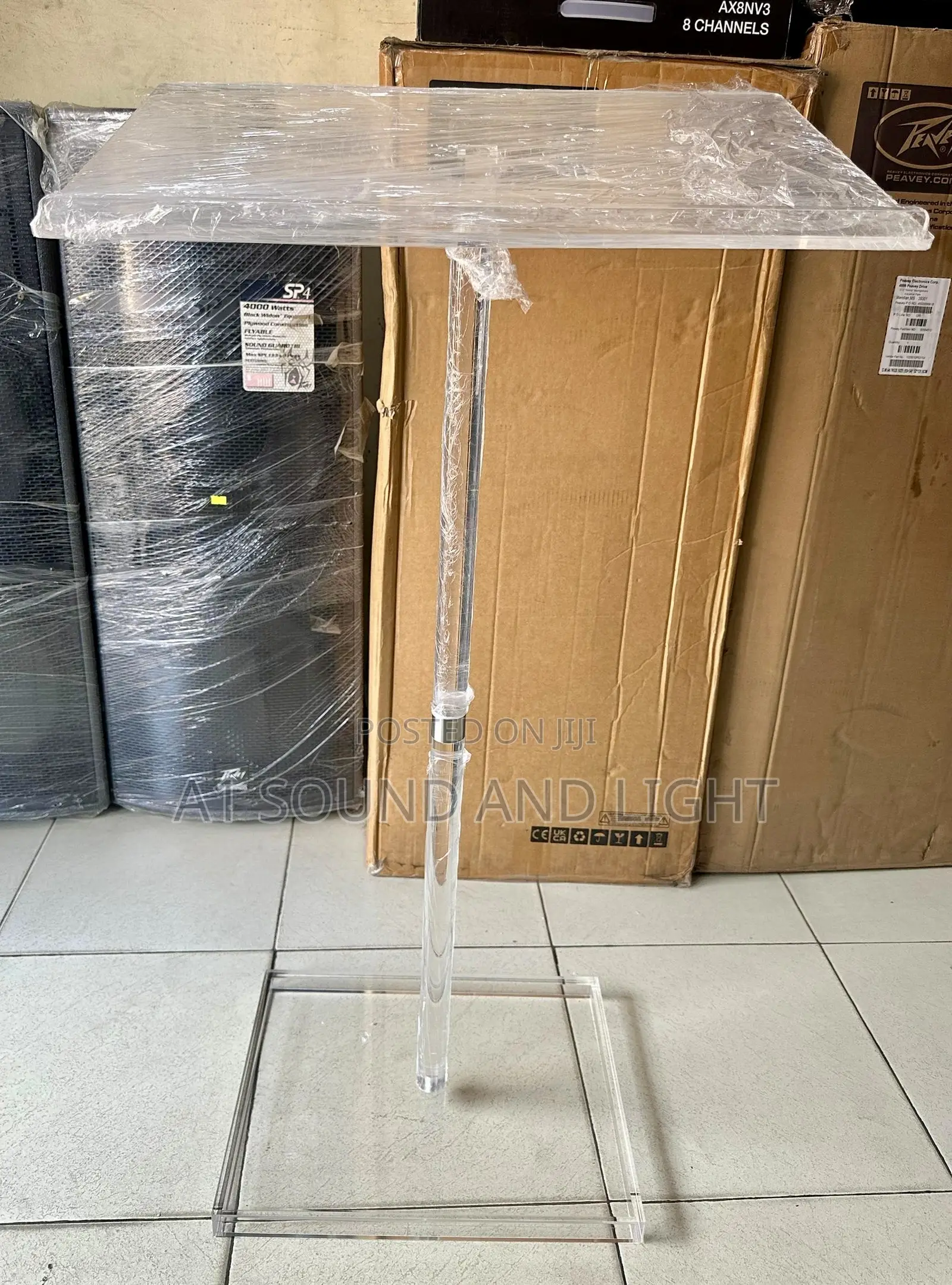 Modern Style Transparent Pulpit / Podium in Accra Metropolitan ...