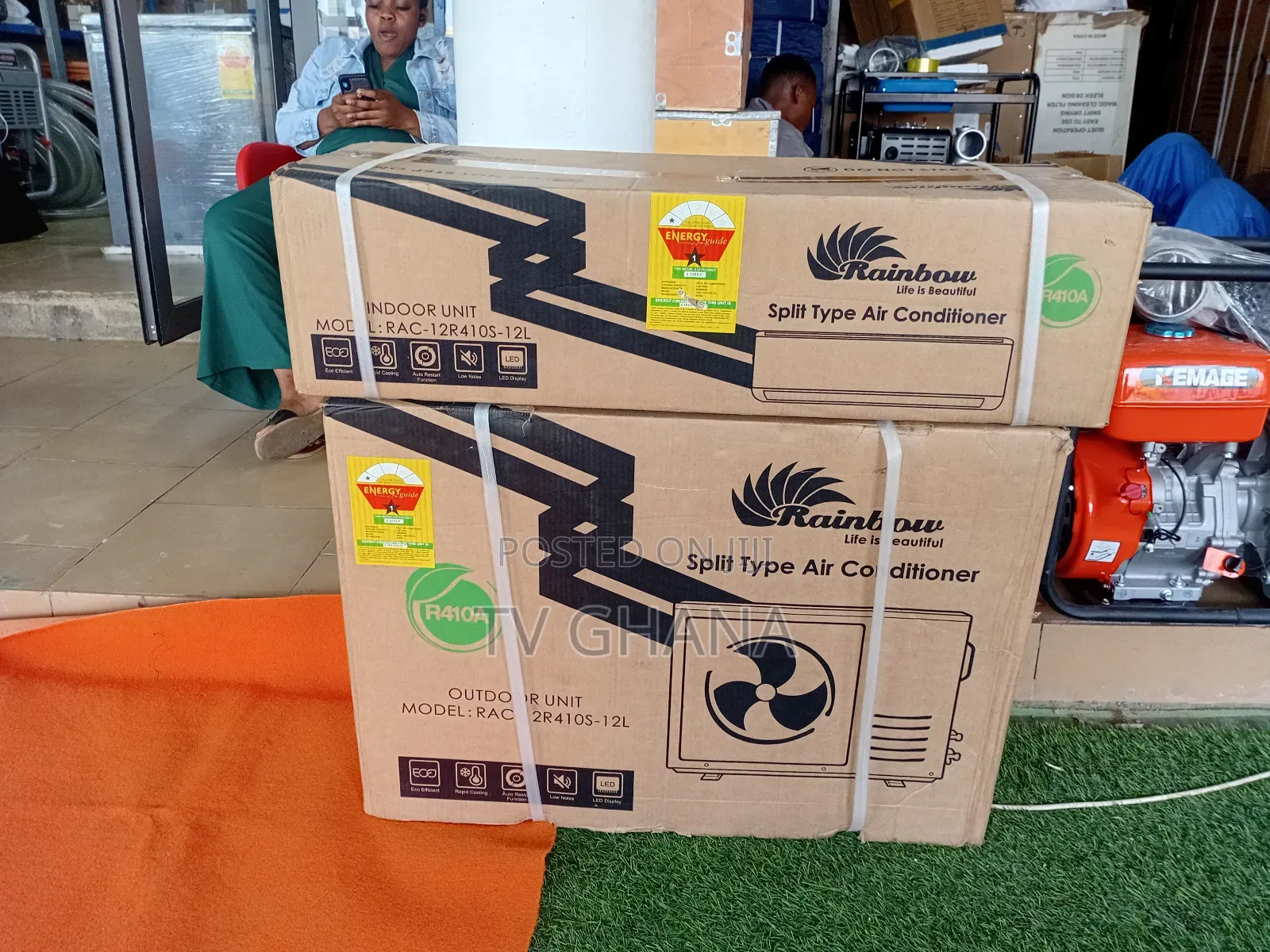 Rainbow 1.5hp Air Conditioner – Powerful Cooling, Silent Comfort in Accra Metropolitan - Home ...