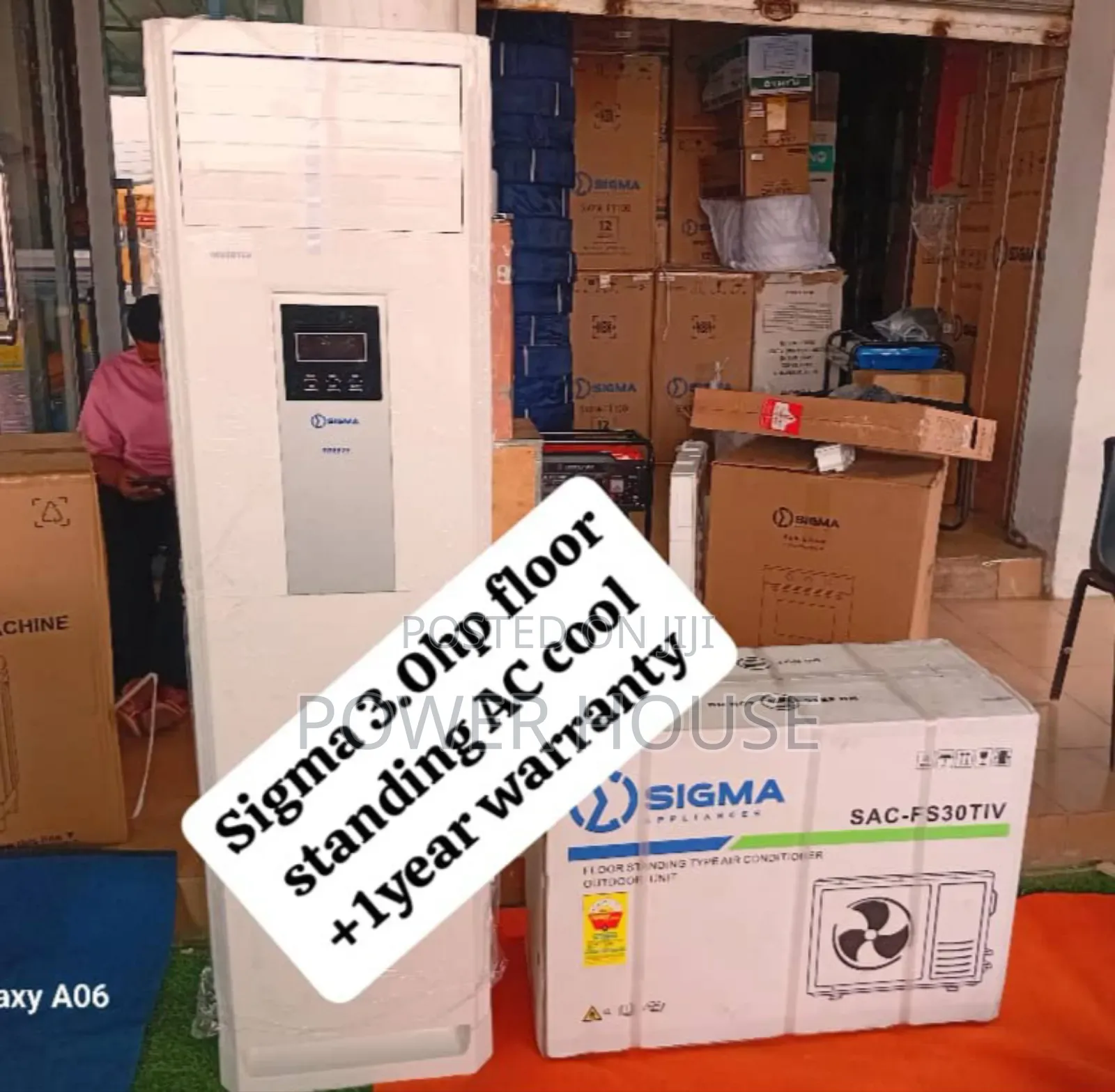 Comfort Chill Sigma 3.0hp Floor Standing Ac Sigma 3.0hp Ac Cool in ...