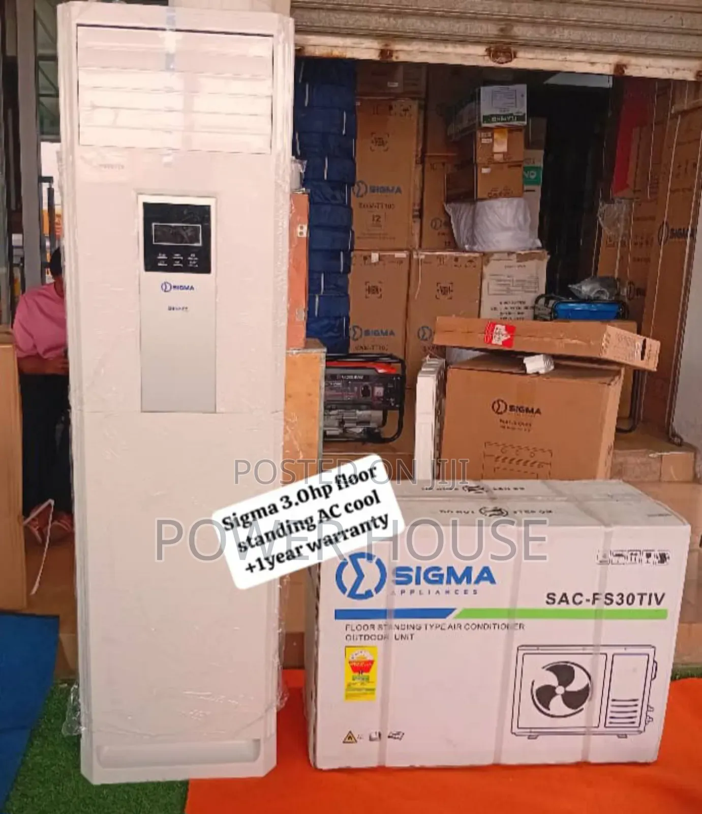Frost Ease Sigma 3.0hp Floor Standing Ac Sigma 3.0hp Air-Conditioner ...