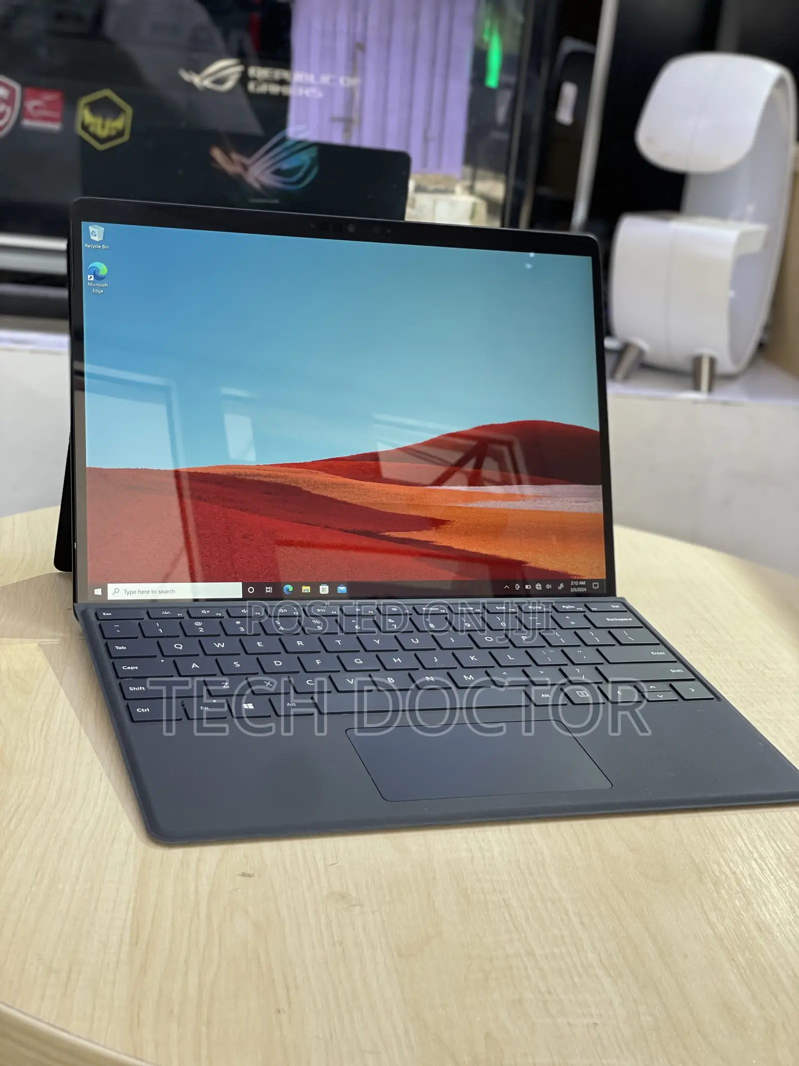Microsoft Surface Pro X 8GB Qualcomm Snapdragon X Elite SSD 256GB in ...