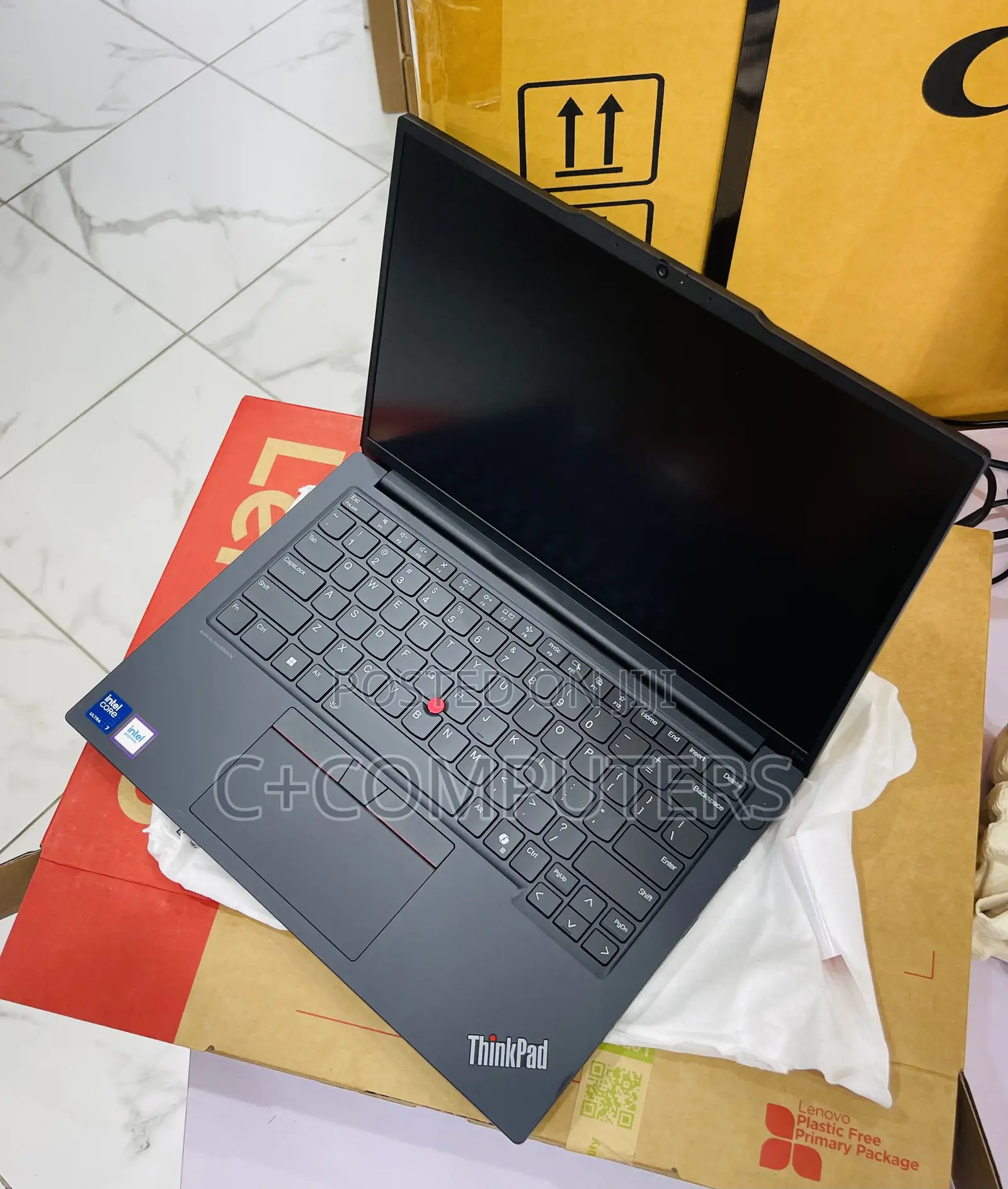 New Laptop Lenovo ThinkPad E14 Gen 5 16GB Intel Core Ultra 7 SSD 512GB ...