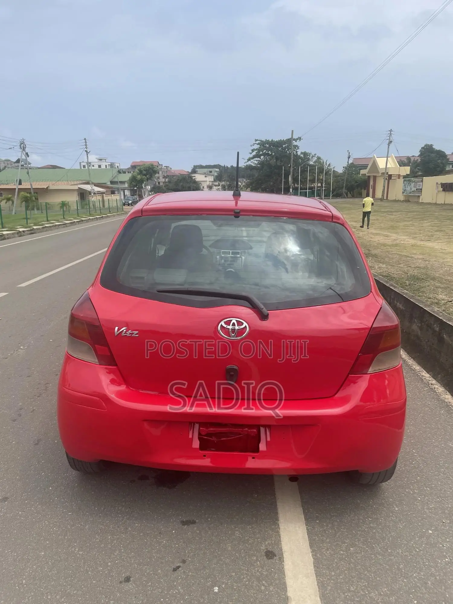 Toyota Vitz 2010 Red in Tema Metropolitan - Cars, Sadiq | Jiji.com.gh