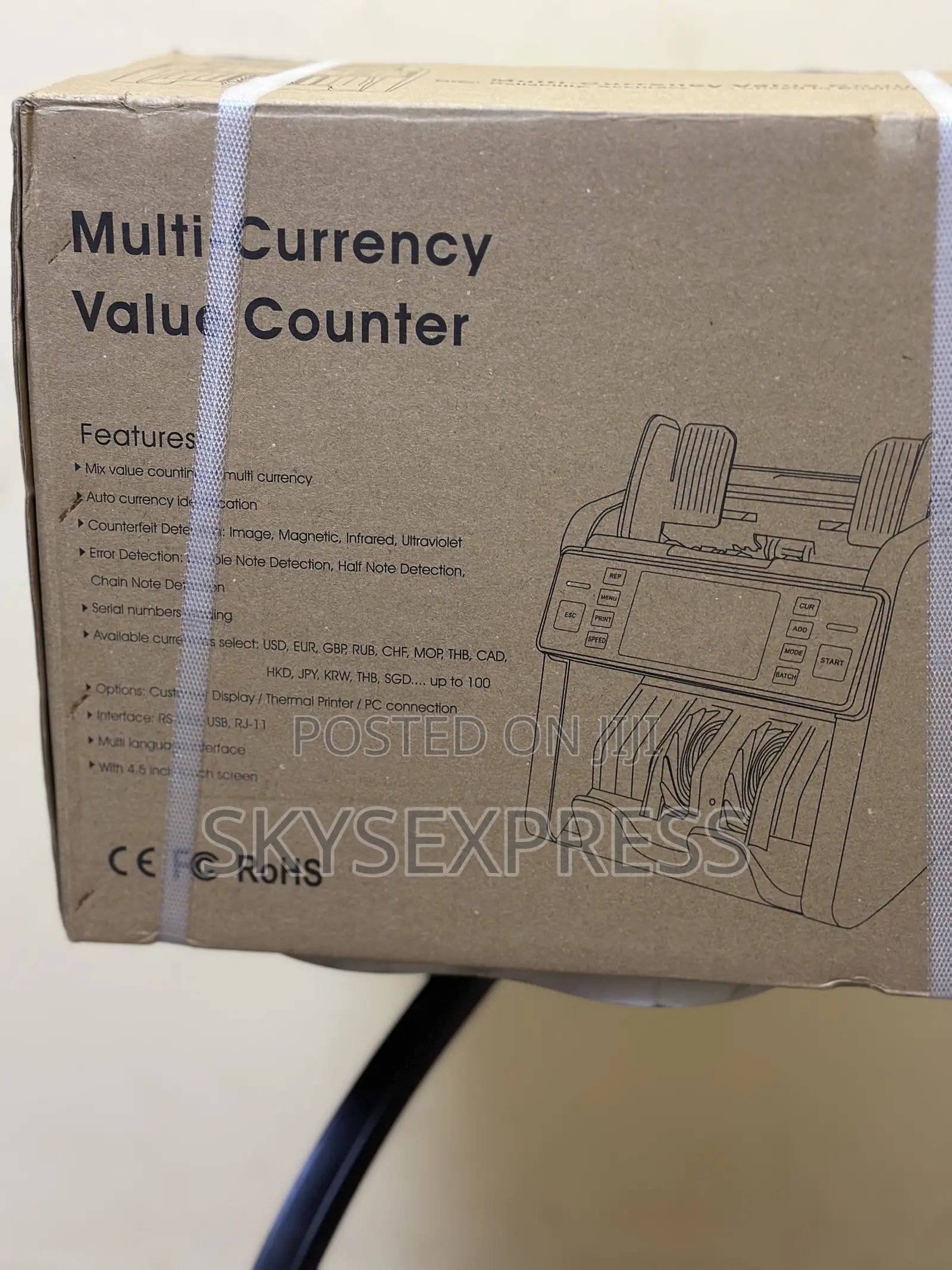 Rechargeable Mix Denominations/Currency Counting Machine in Achimota ...