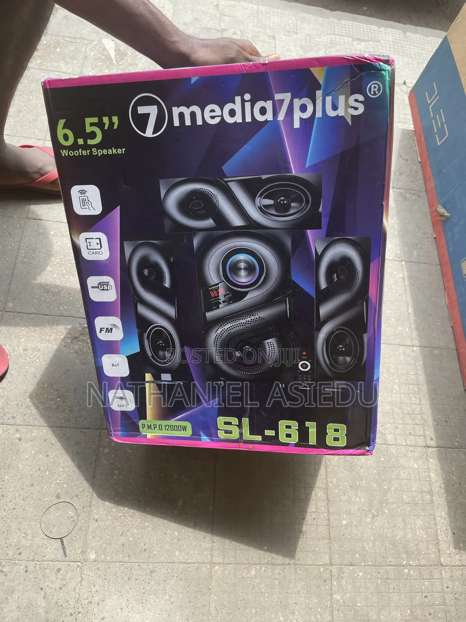 Media 7 Plus Sl-618 Woofer Speaker and Soundbar System. in Circle - Audio & Music Equipment ...