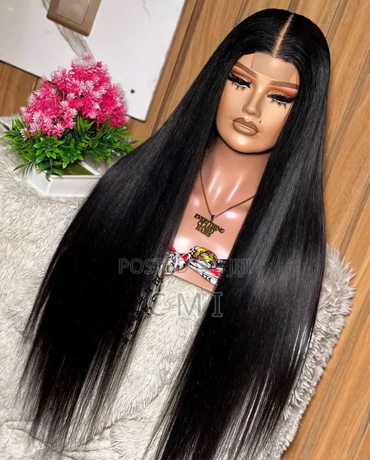 Brand New 28 Inches Long Black Slicky Wig in Accra Metropolitan - Hair ...