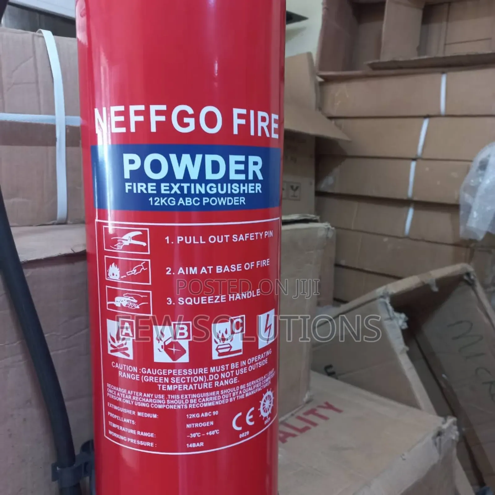 12kg Abc Dry Chemical Powder Fire Extinguisher in Accra Metropolitan ...