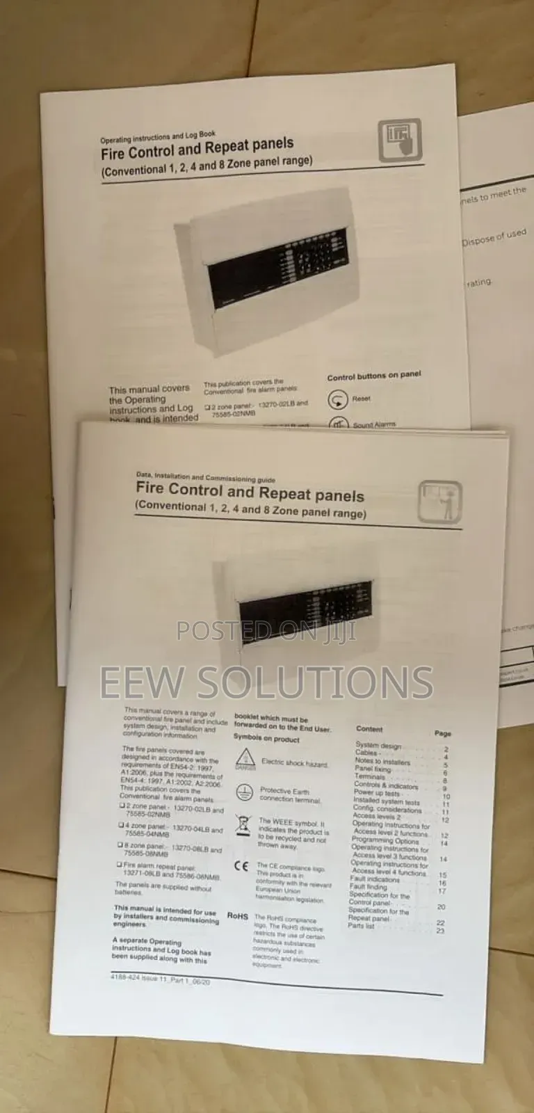 2 Zone Conventional Gent Fire Alarm Control Panel in Accra Metropolitan ...