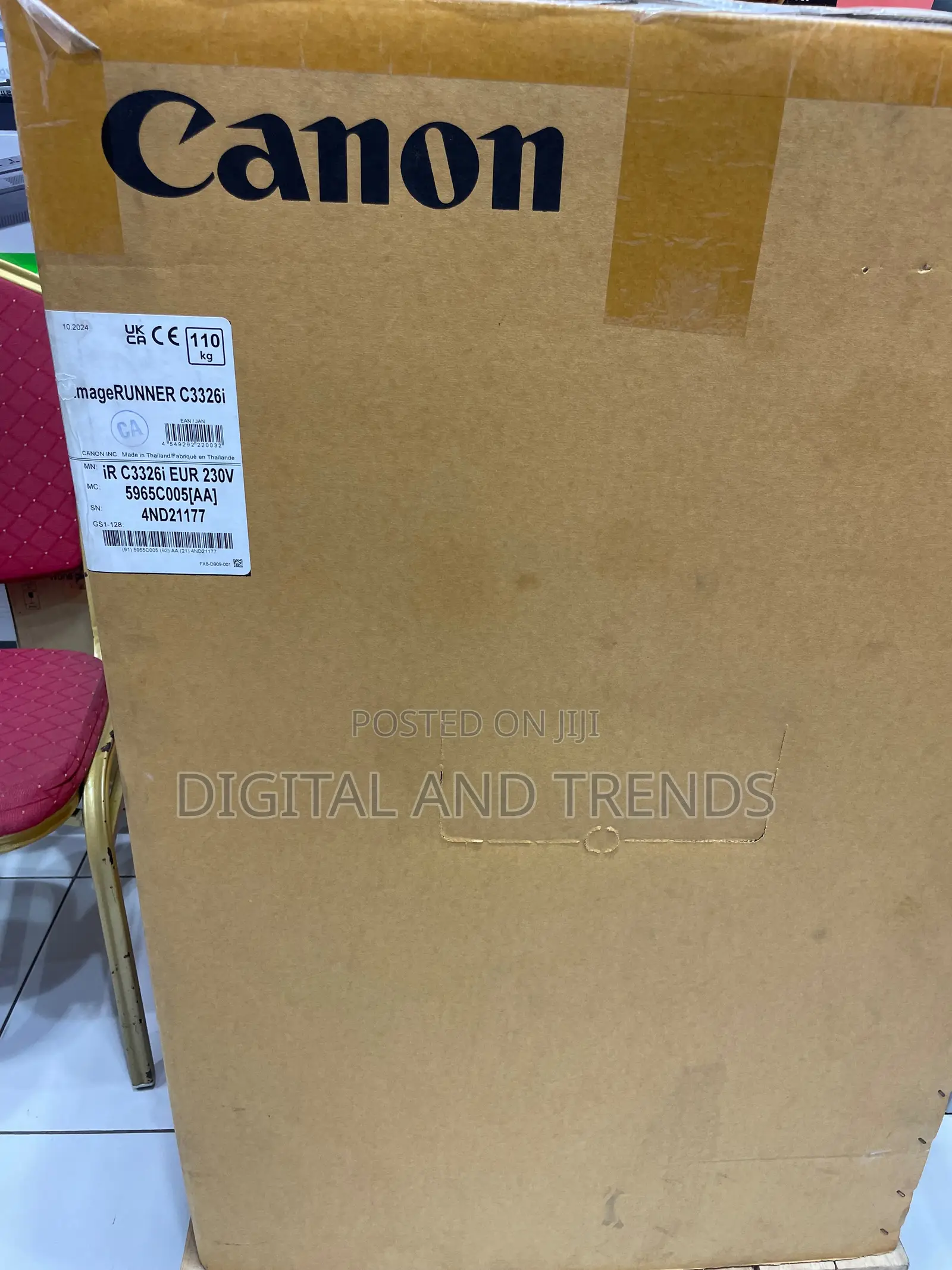 Canon Imagerunner 3326i Photocopier in Kokomlemle - Printers & Scanners ...