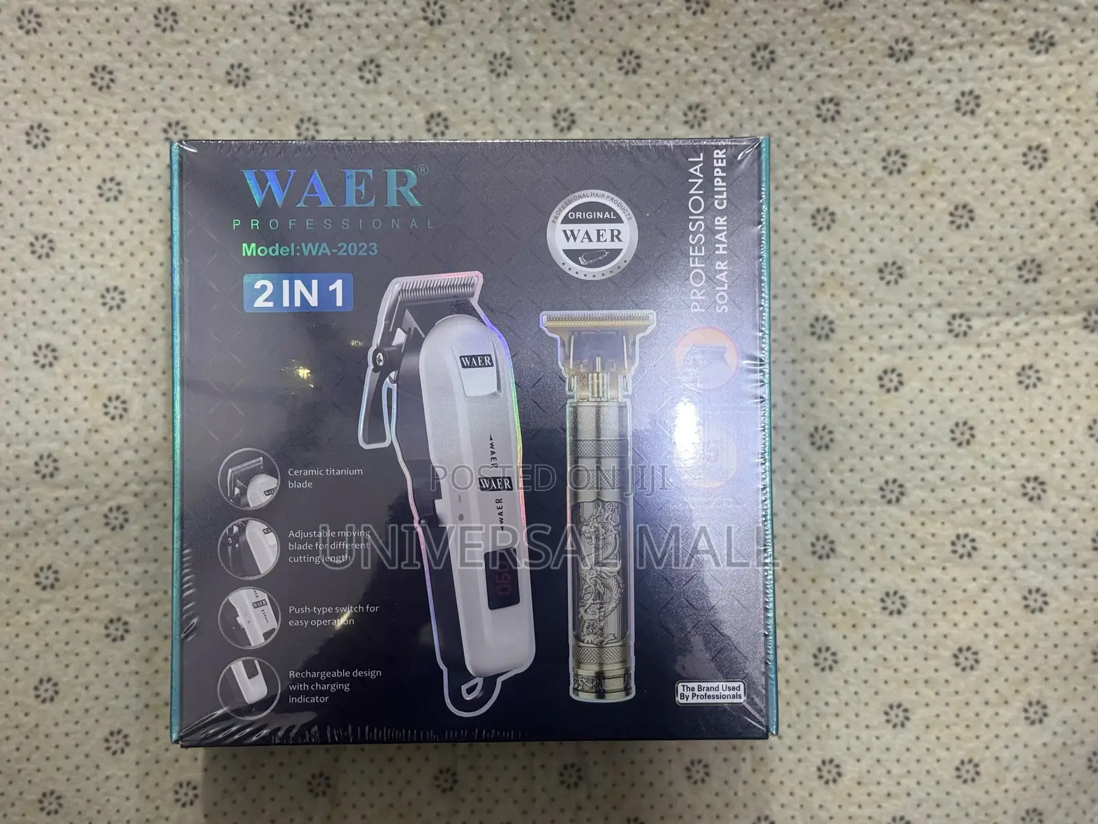 2 in 1 Original Waer Professional Hair Clipper in Accra Metropolitan ...