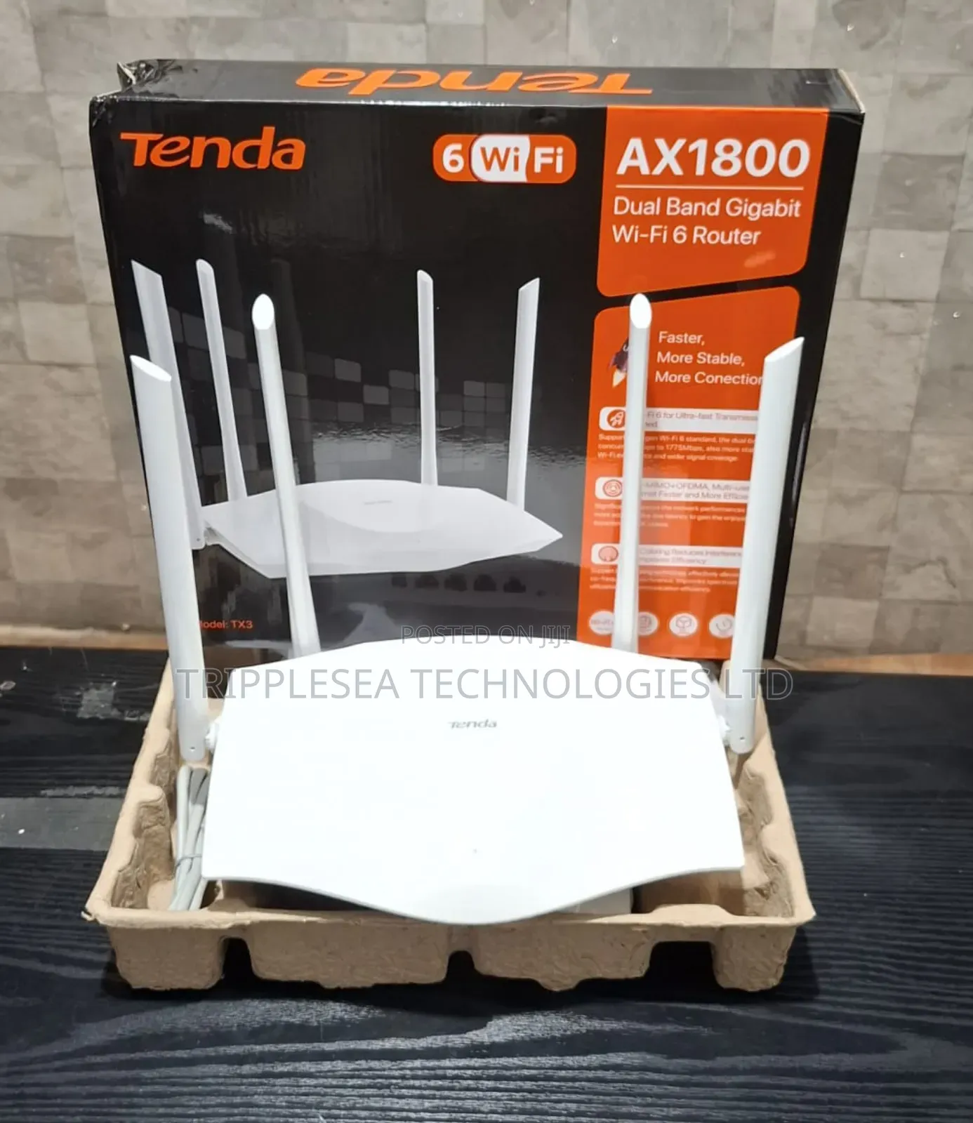 Tenda Ax1800 Dual Band Gigabit Wi-Fi Router in Accra Metropolitan ...