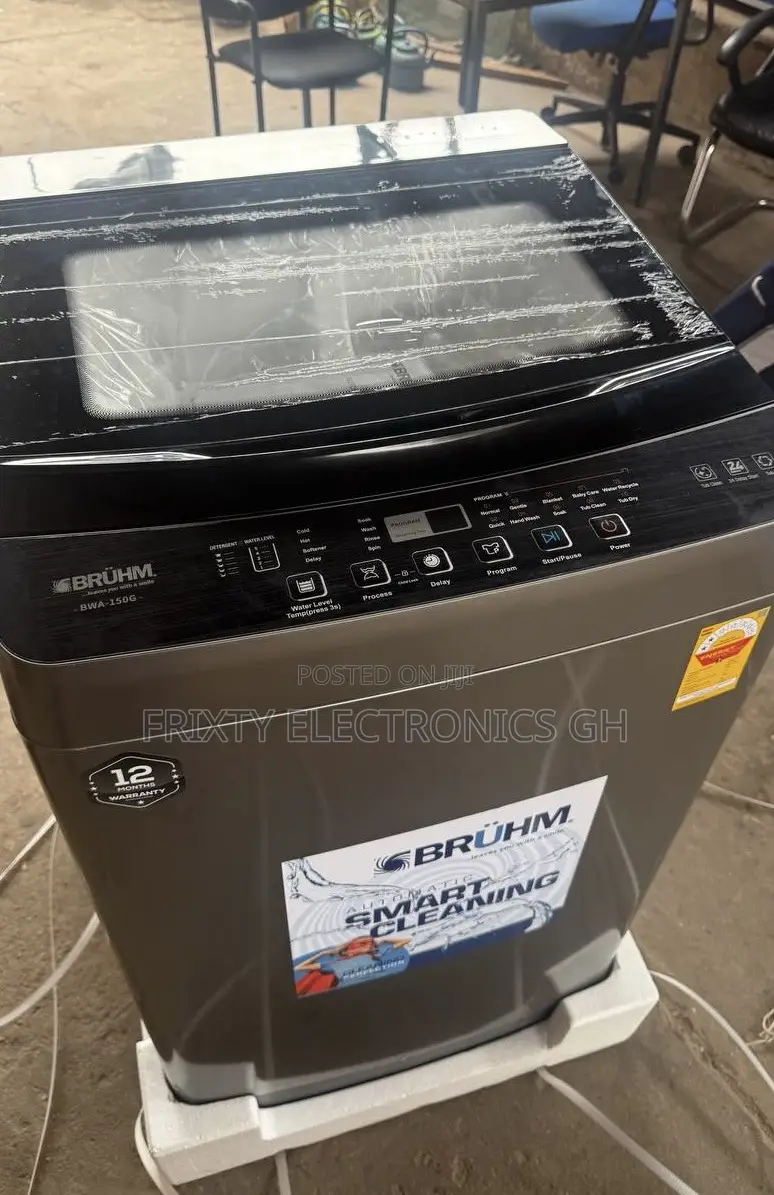 Bruhm 15kg Top Loader Washing Machine Fully Auto Bwa-150g Newly - in ...