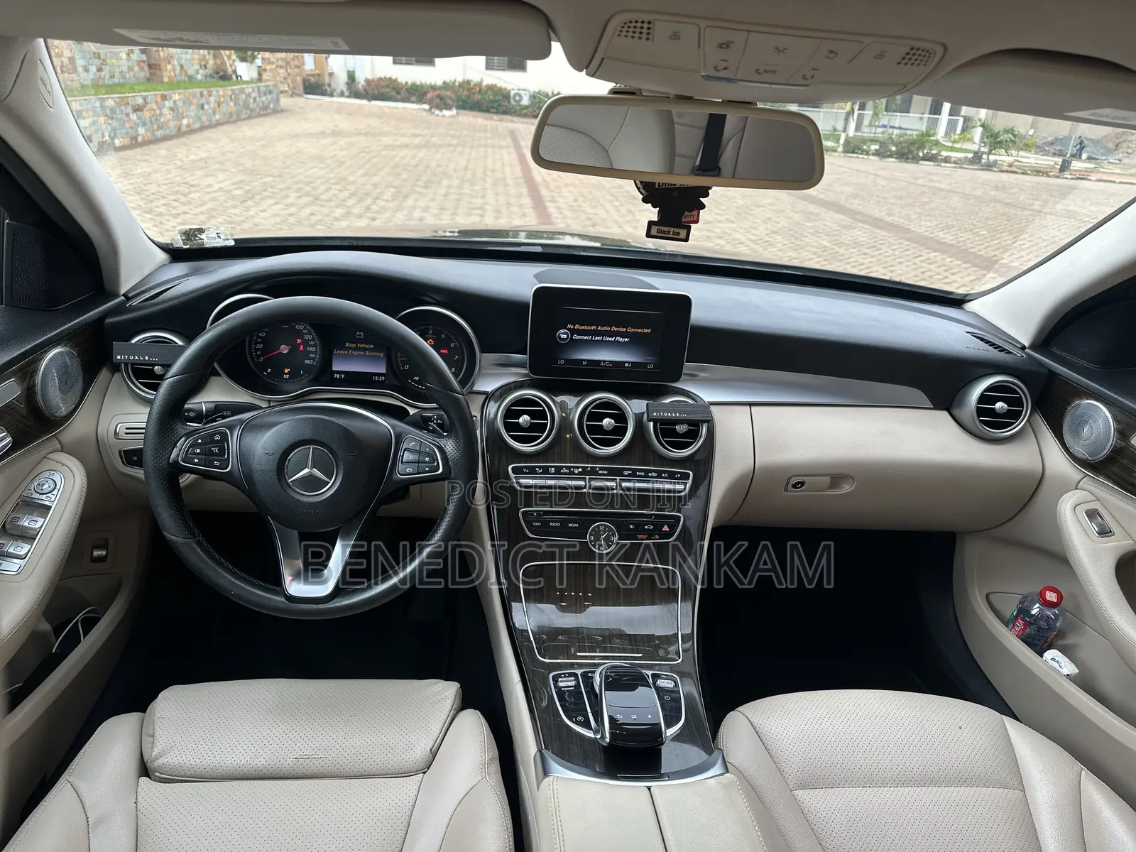 Mercedes-Benz C300 Base Sedan RWD (2.0L 4cyl 7A) 2016 Black in Madina ...