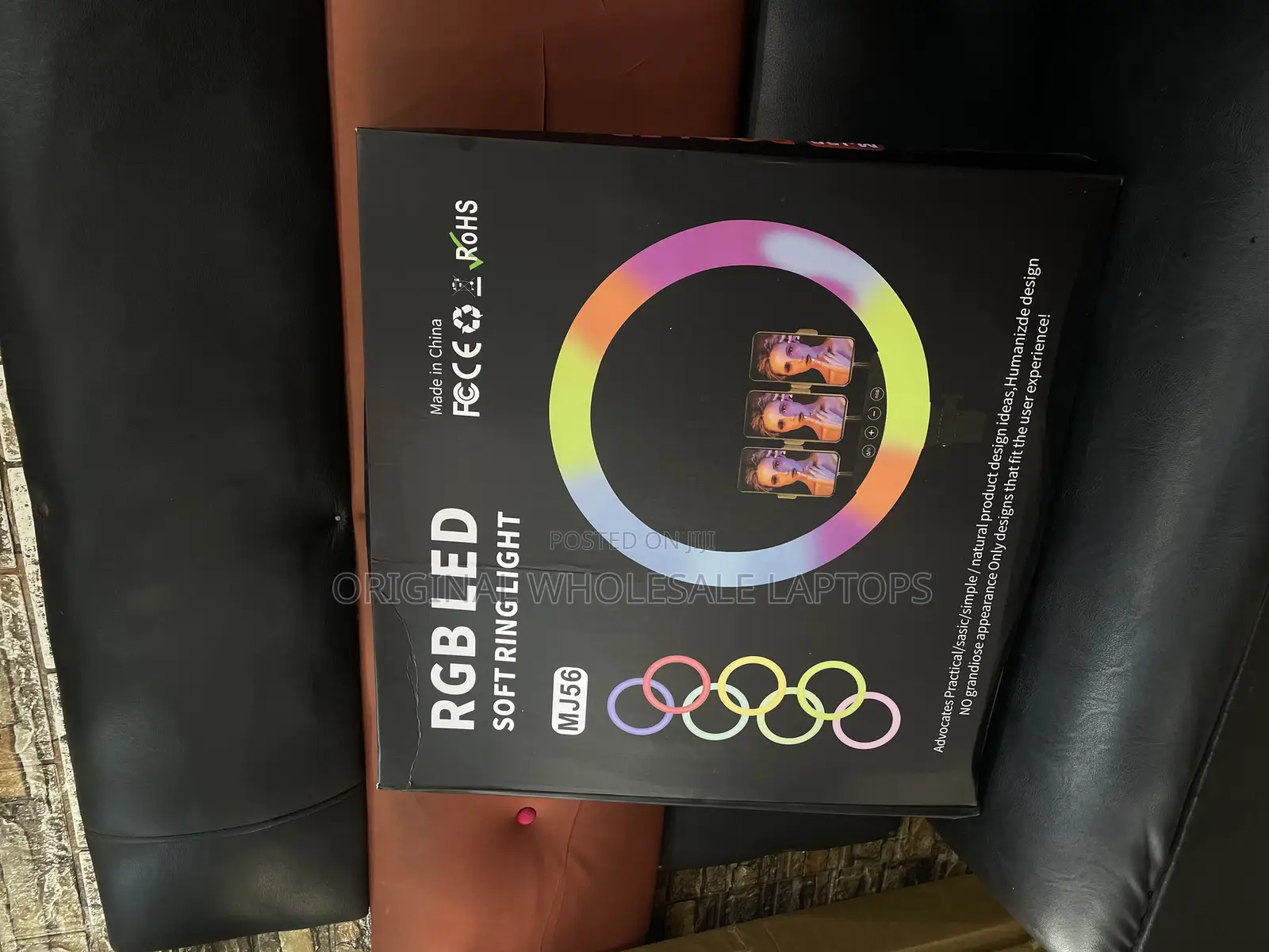 RGB Led Ring Light Big Size in Circle - Accessories for Phones ...