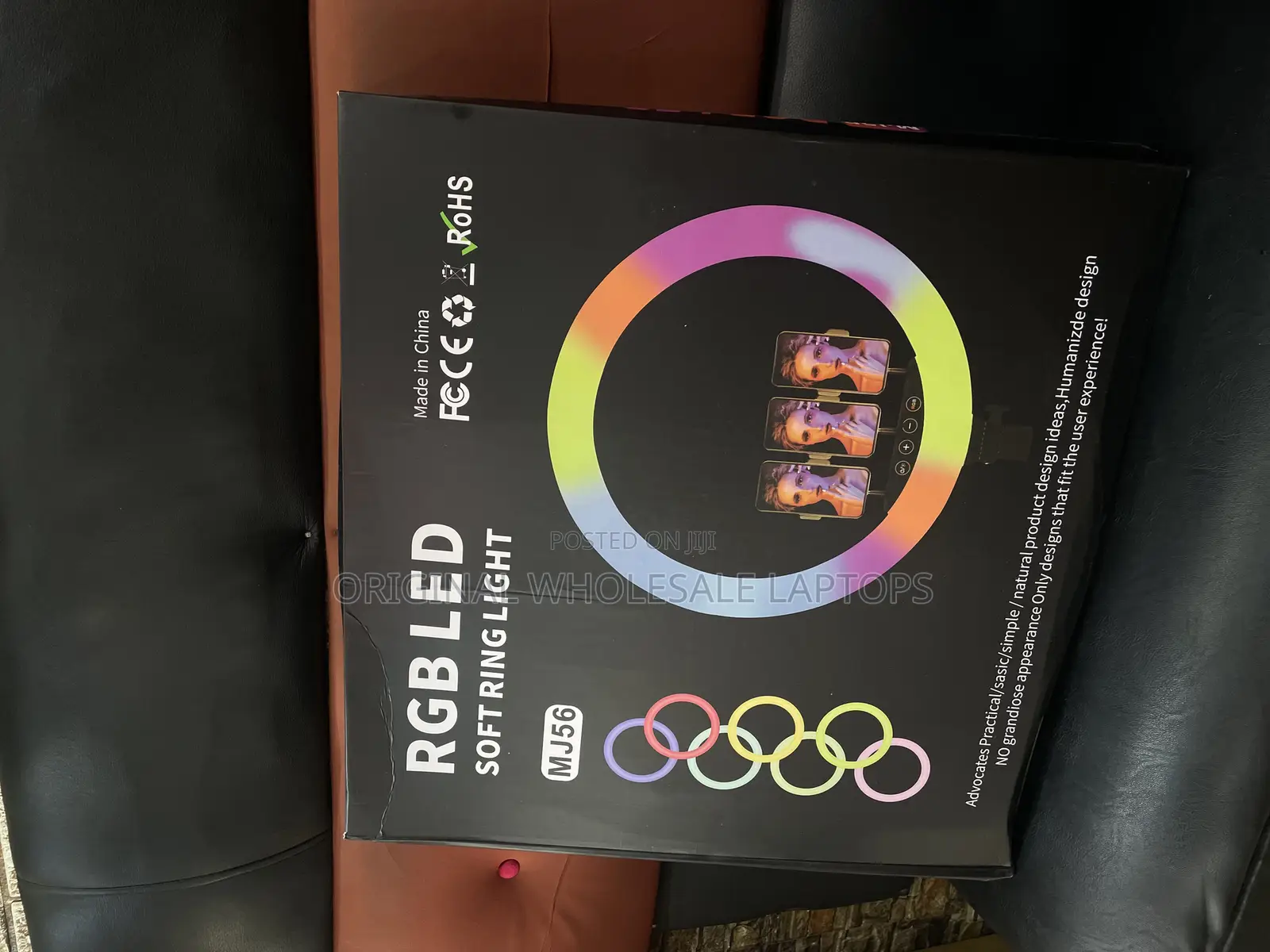 RGB Led Ring Light Big Size in Circle - Accessories for Phones ...