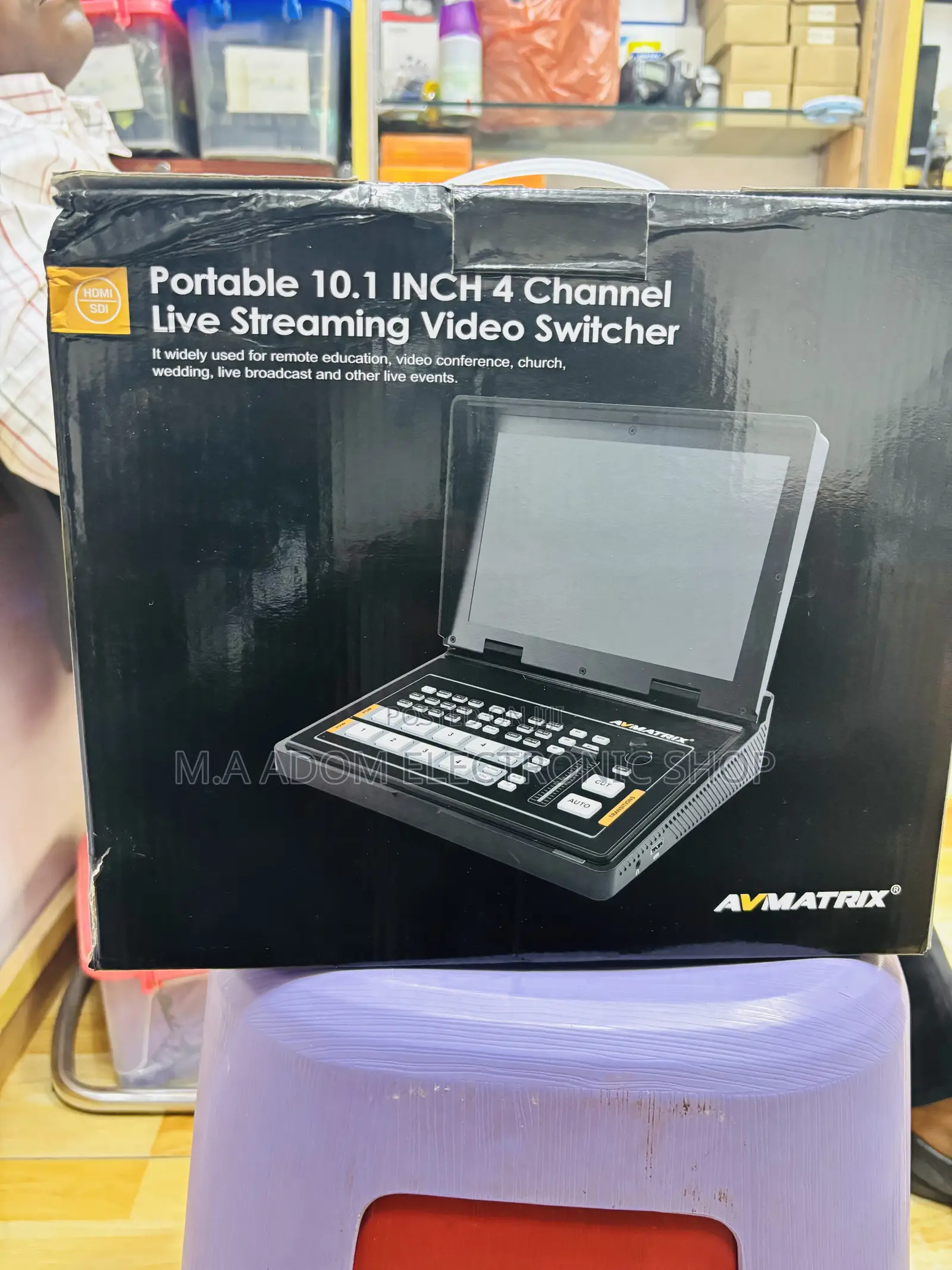Av Matrix 10”4 Channel Videos Switcher in Accra Metropolitan - Accessories & Supplies for ...