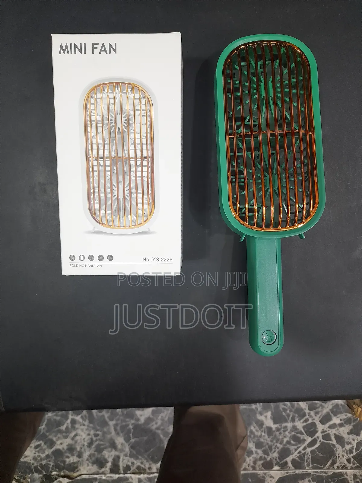 Green Foldable Rechargeable Hand Fan in Accra Metropolitan - Home ...