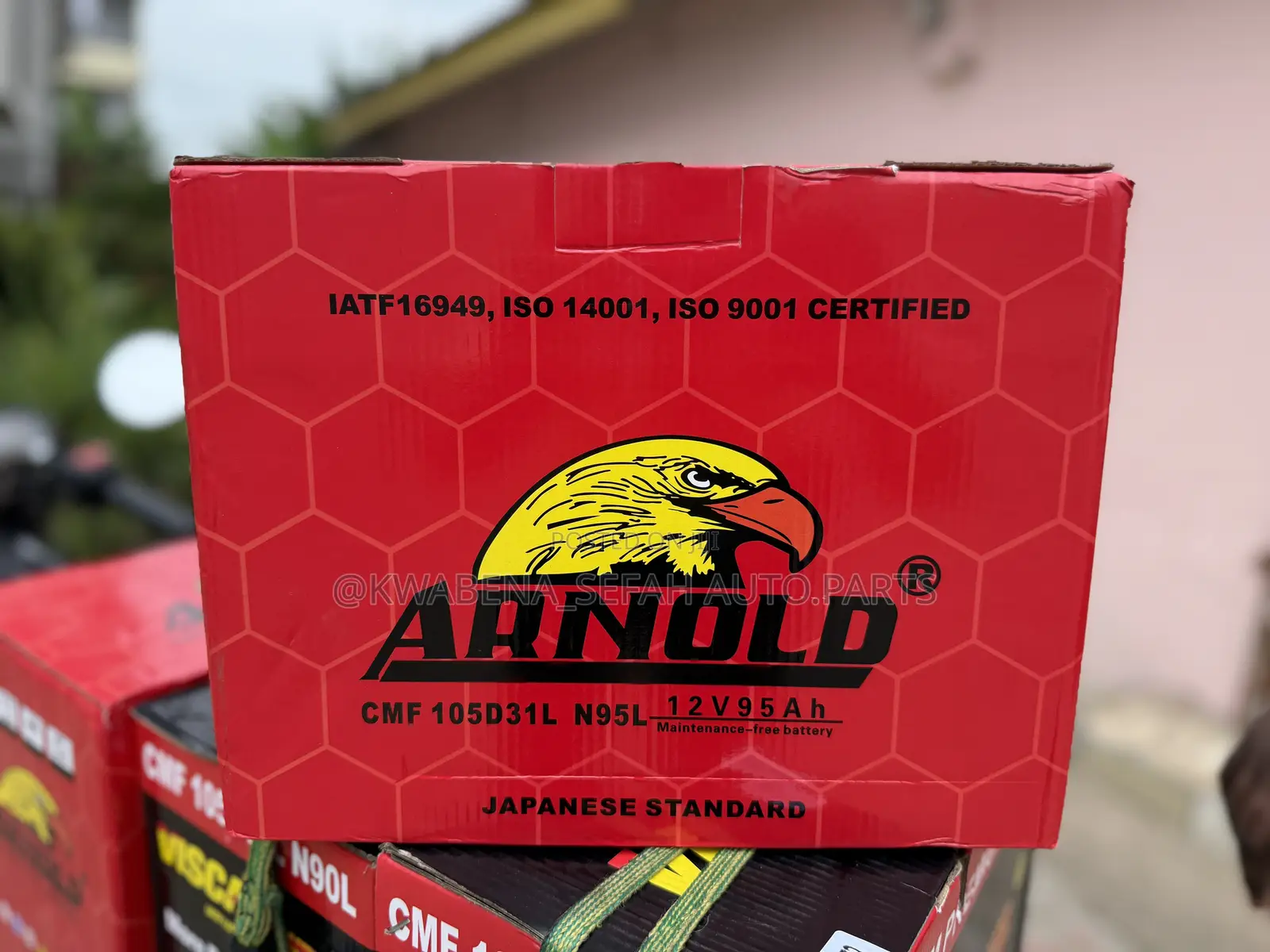 Original Arnold Car Battery {17plate} Available For All Cars in Abossey ...