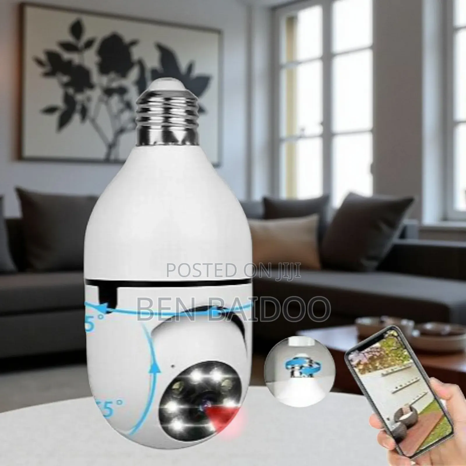 Smart Bulb Security Camera in Accra Metropolitan - Security ...