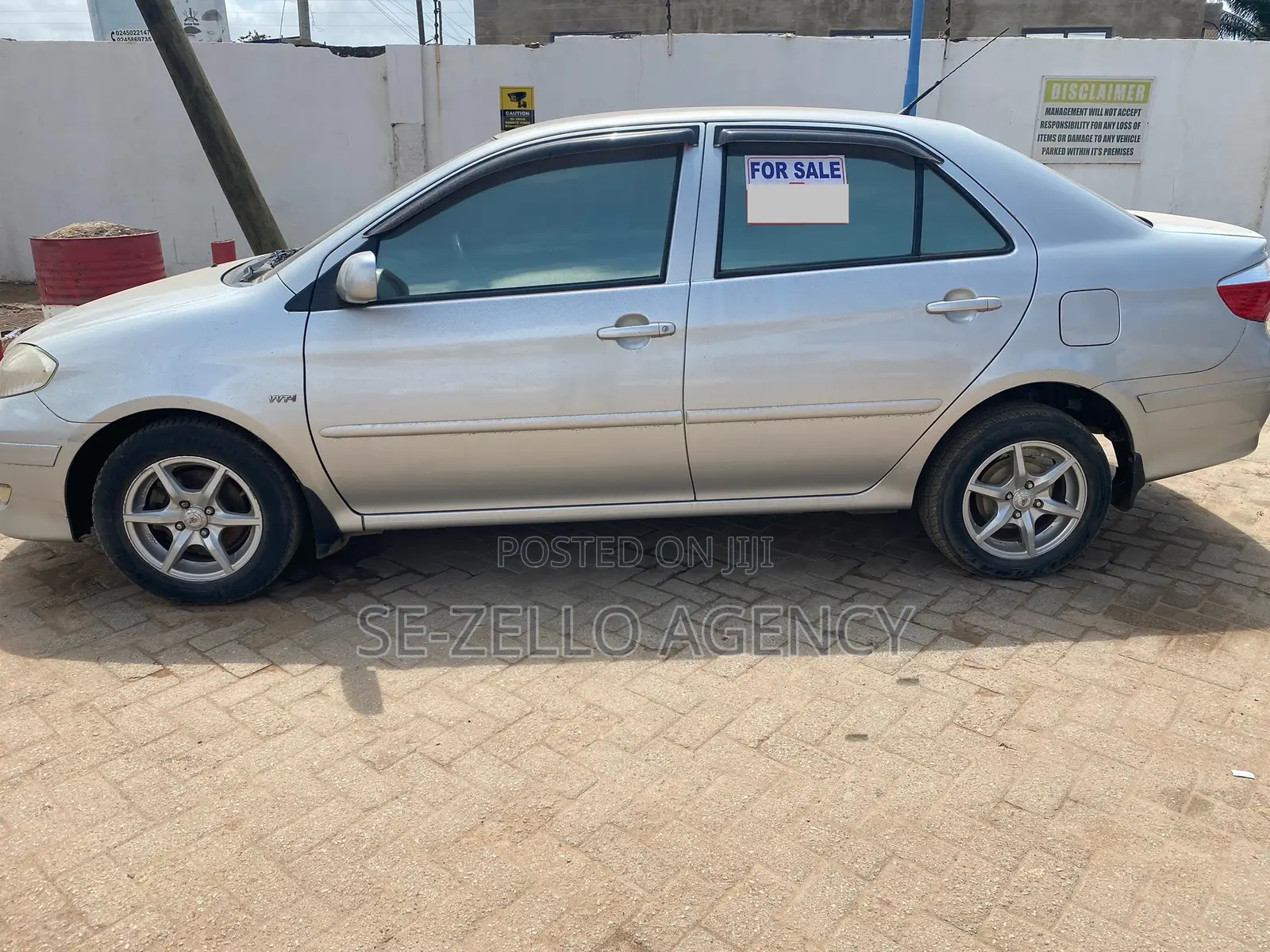 Toyota Vios 2007 Silver in Weija - Cars, Se-zello Agency | Jiji.com.gh