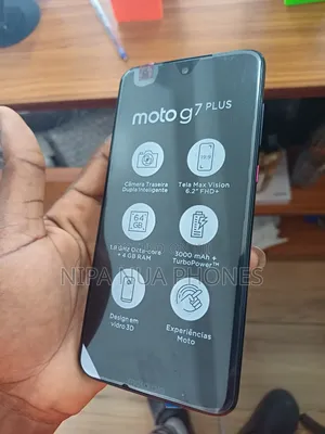 Motorola Moto G7 Plus 64 GB Black - Nipa Nua Phones Price: GH₵ 890 on ...