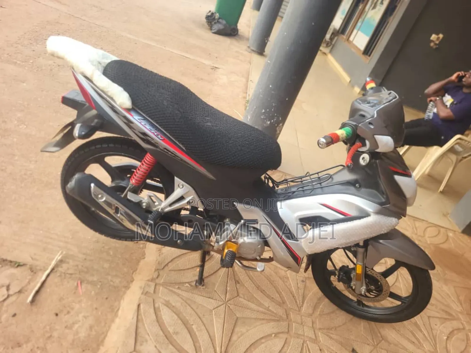 Haojue HJ110-3 2024 Gray in Sunyani Municipal - Motorcycles & Scooters, Mohammed Adjei | Jiji.com.gh