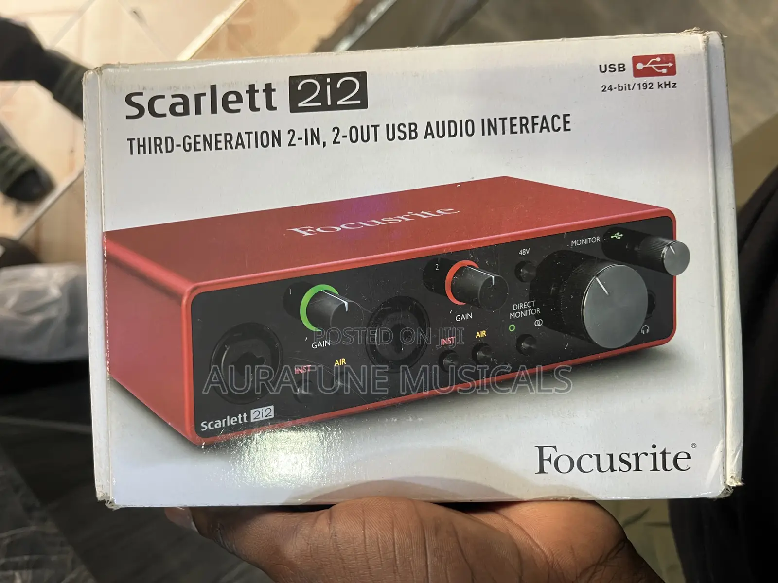 Focusrite Scarlett 2i2 (3rd Gen) Original in Accra Metropolitan - Audio ...