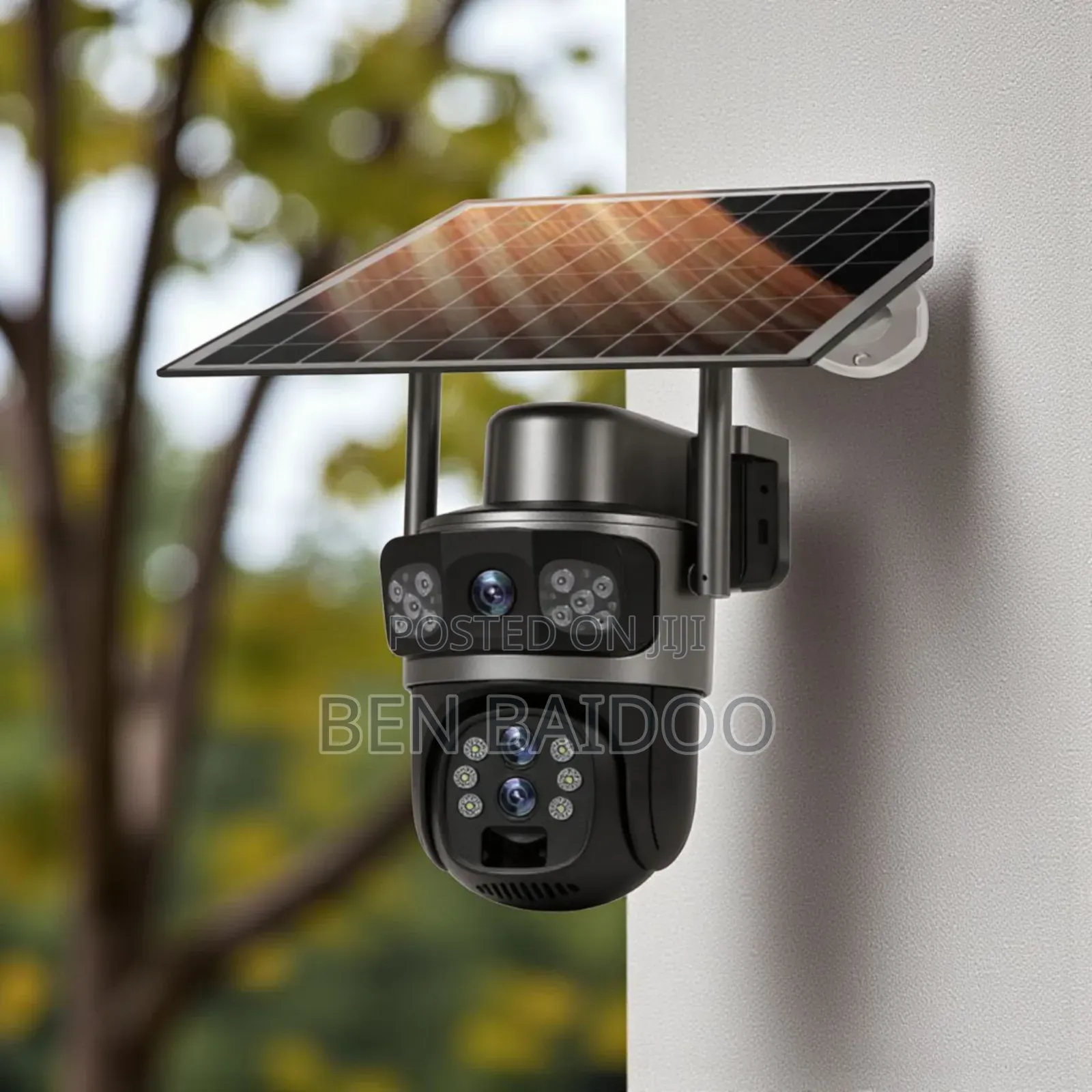Outdoor PTZ Solar Camera(Dual Lens) in Accra Metropolitan - Security ...