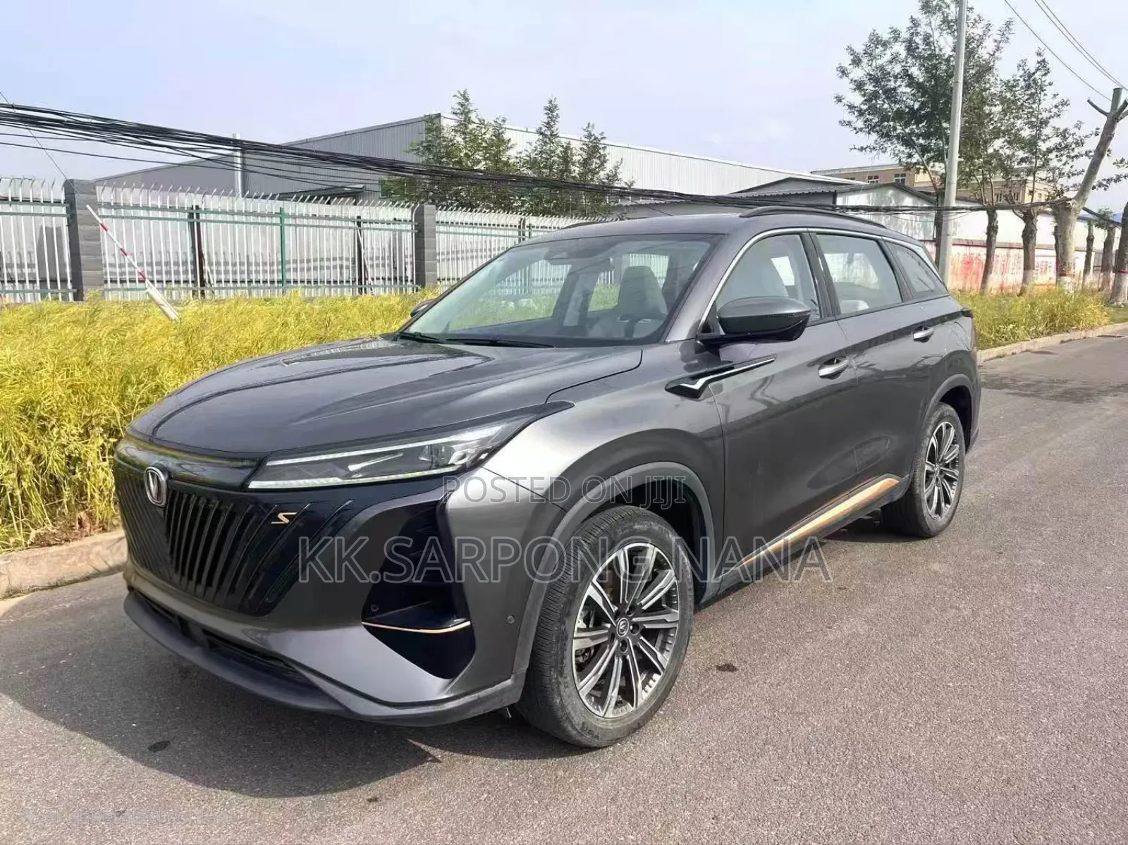 New Changan CS75 2022 Gray in Kumasi Metropolitan - Cars, Kk.sarpong Nana | Jiji.com.gh